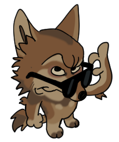 The Big ImageBoard (TBIB) - 2024 alpha channel anthro astrayd0g black eyes black nose brown body ...