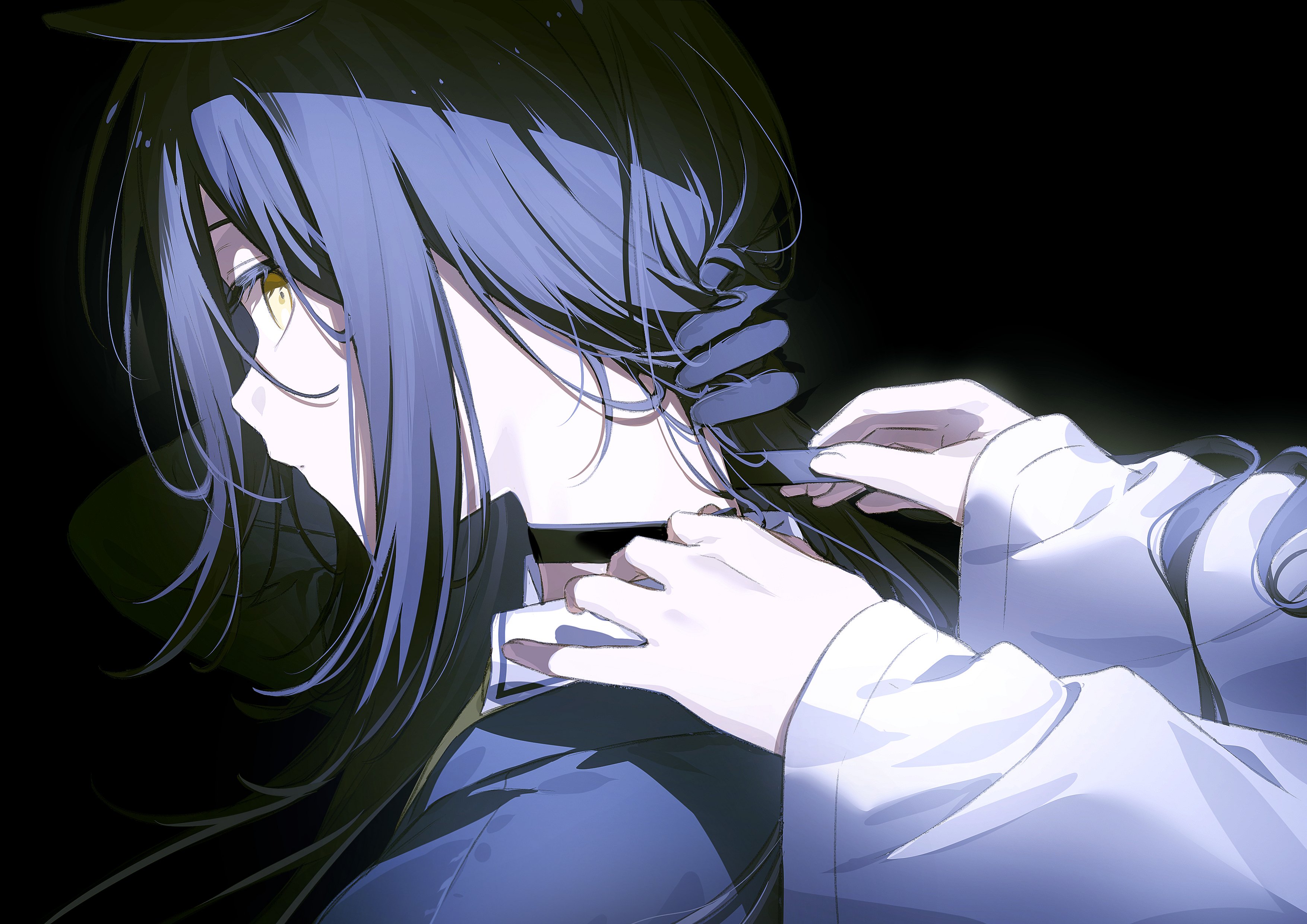 The Big ImageBoard (TBIB) - 2girls absurdres adjusting another's clothes agnes tachyon ...