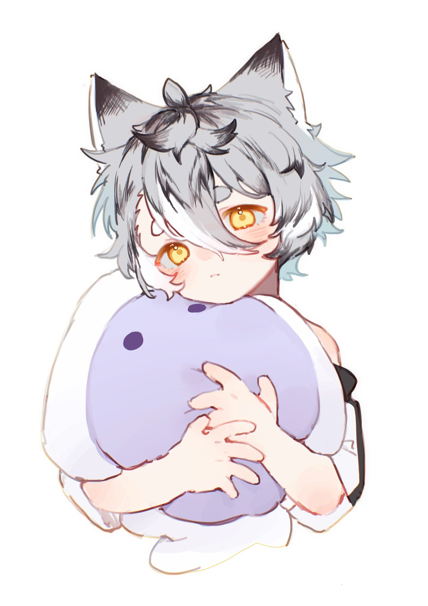 The Big ImageBoard (TBIB) - 1boy animal ear fluff animal ears cat boy cat ears child commentary ...