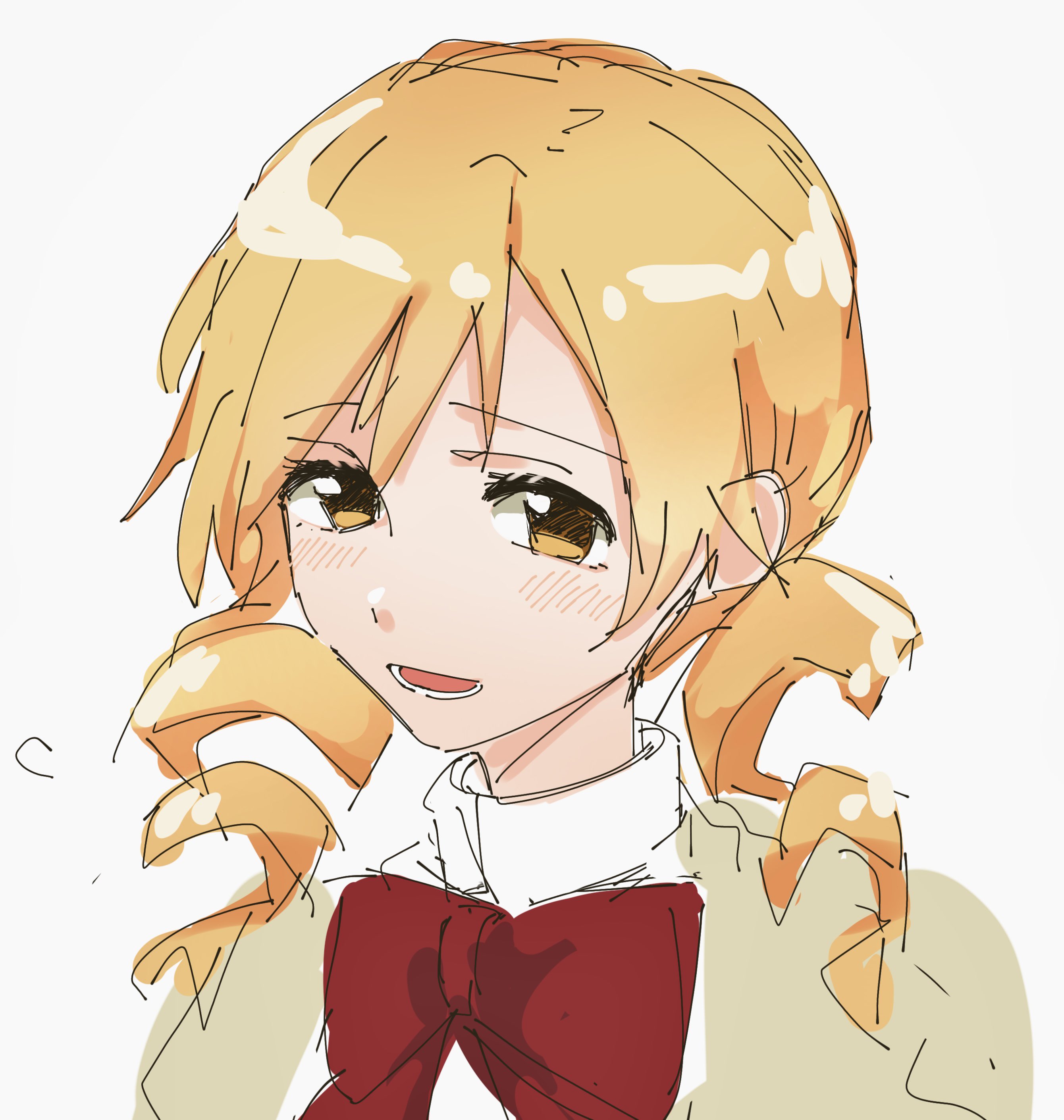 The Big ImageBoard (TBIB) - 1girl absurdres blonde hair bow bowtie ...