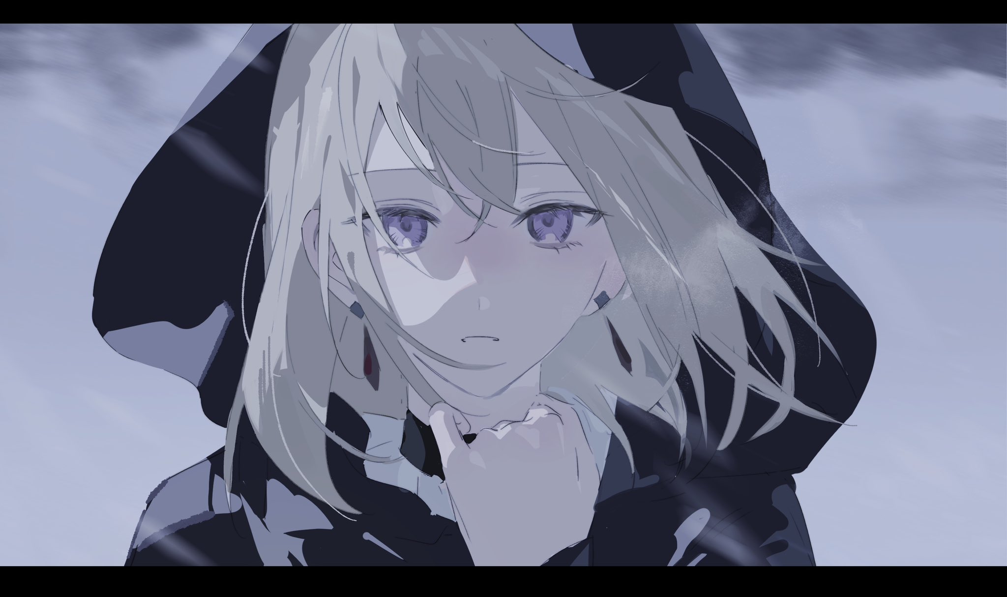 The Big ImageBoard (TBIB) - 1girl bang dream! bang dream! it's mygo!!!!! black robe blonde hair ...