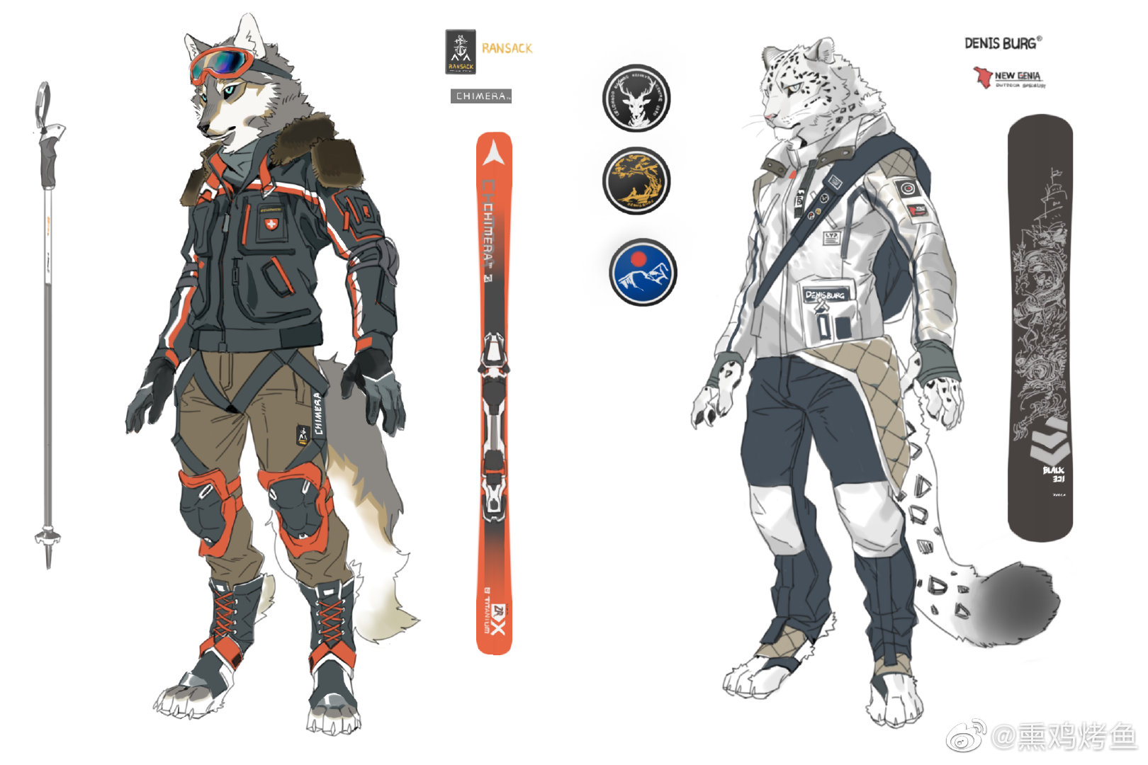 The Big ImageBoard (TBIB) - anthro backpack black backpack black body black bottomwear black ...