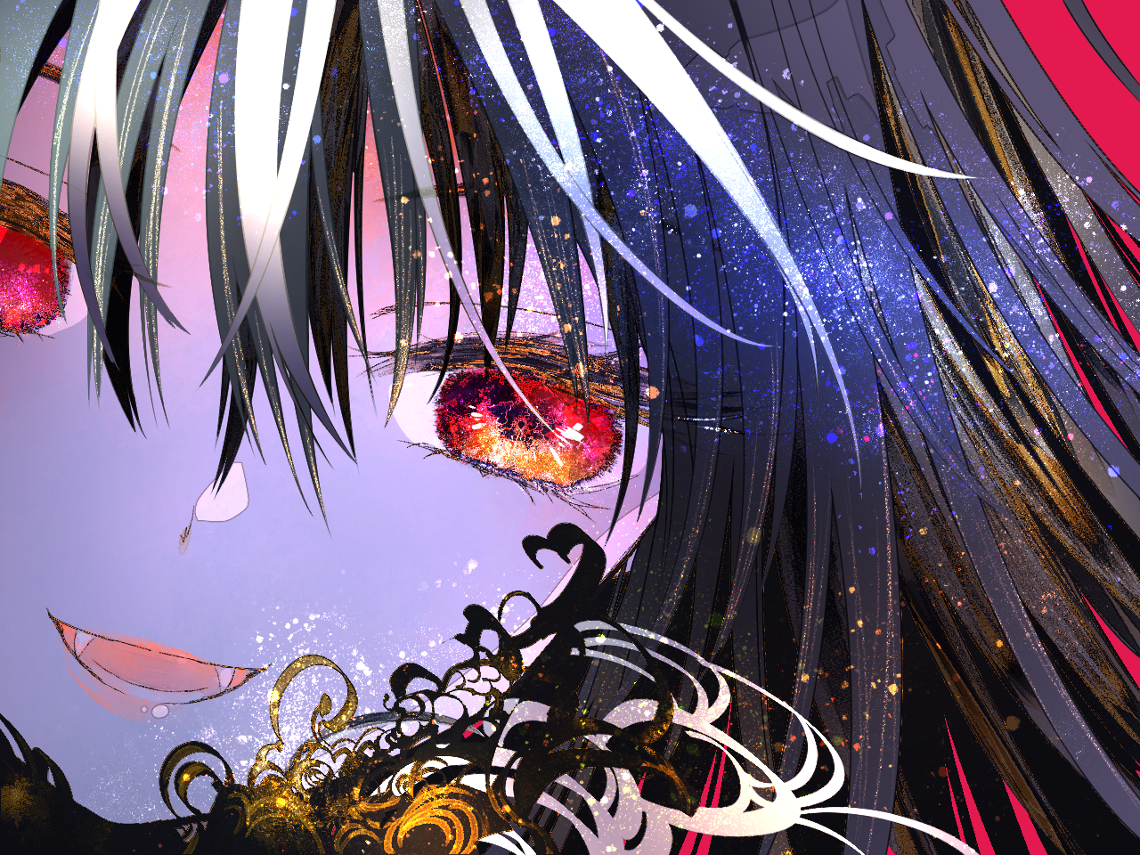 The Big ImageBoard (TBIB) - 1girl black hair close-up commentary ...