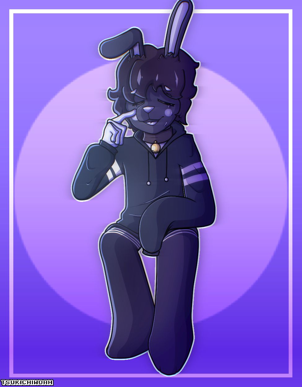 The Big ImageBoard (TBIB) - animal humanoid anthro bell bell collar black hair clothing collar ...