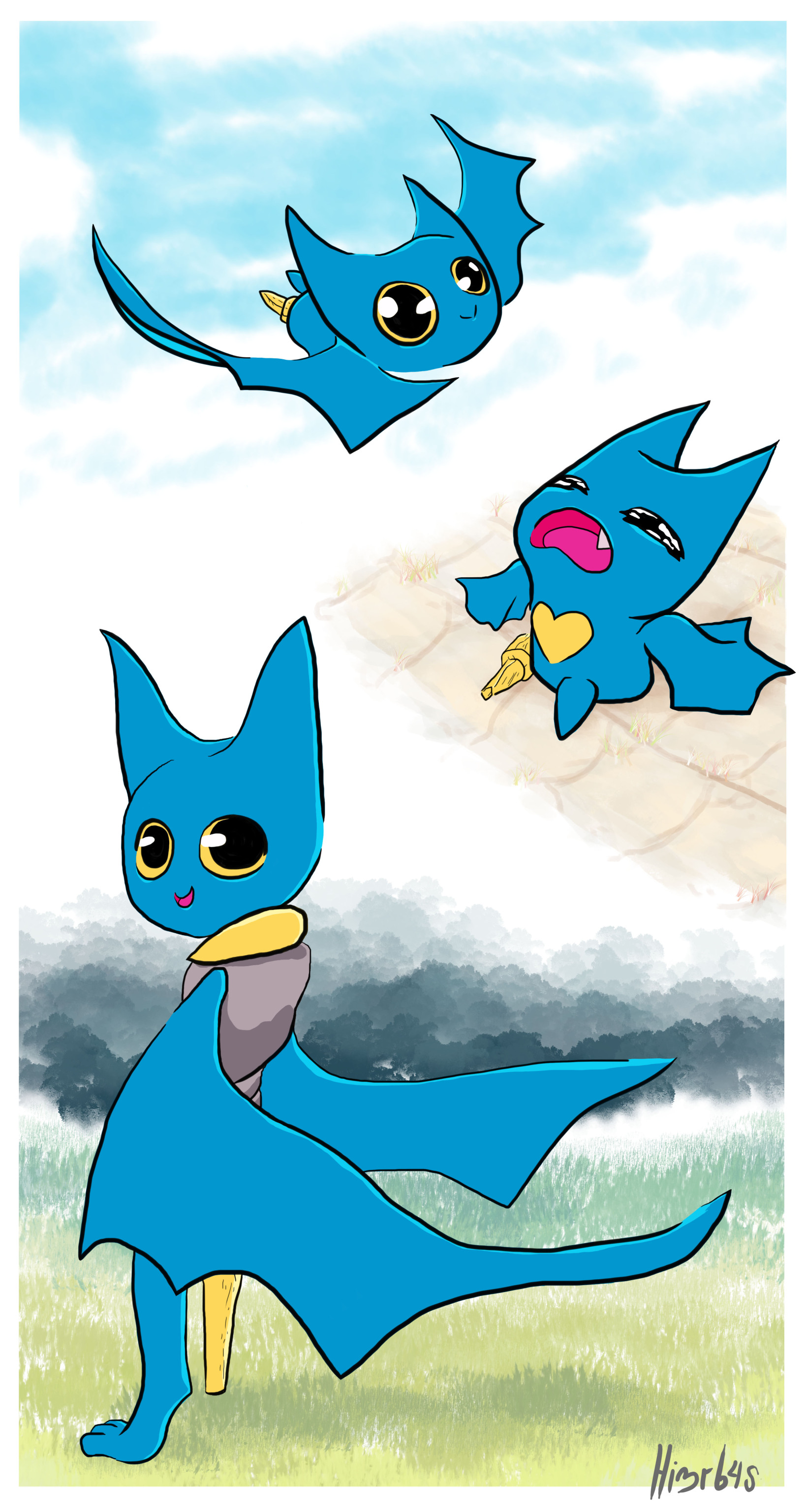 The Big ImageBoard (TBIB) - absurd res adorabat aged up anthro bat blue ...