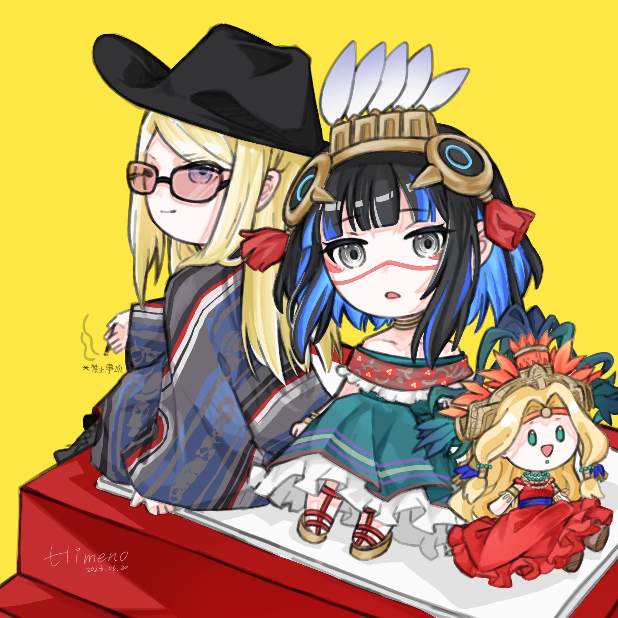 The Big ImageBoard (TBIB) - aztec bracer chin piercing eyeliner ...