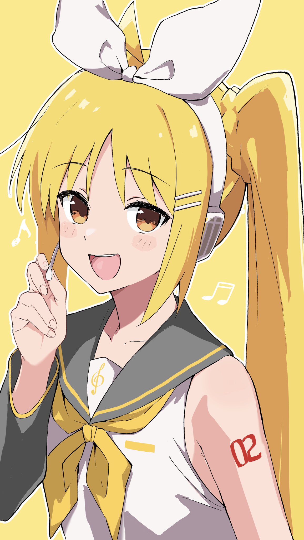 The Big ImageBoard (TBIB) - :d ahoge alternate costume as buppa blonde hair blush stickers ...