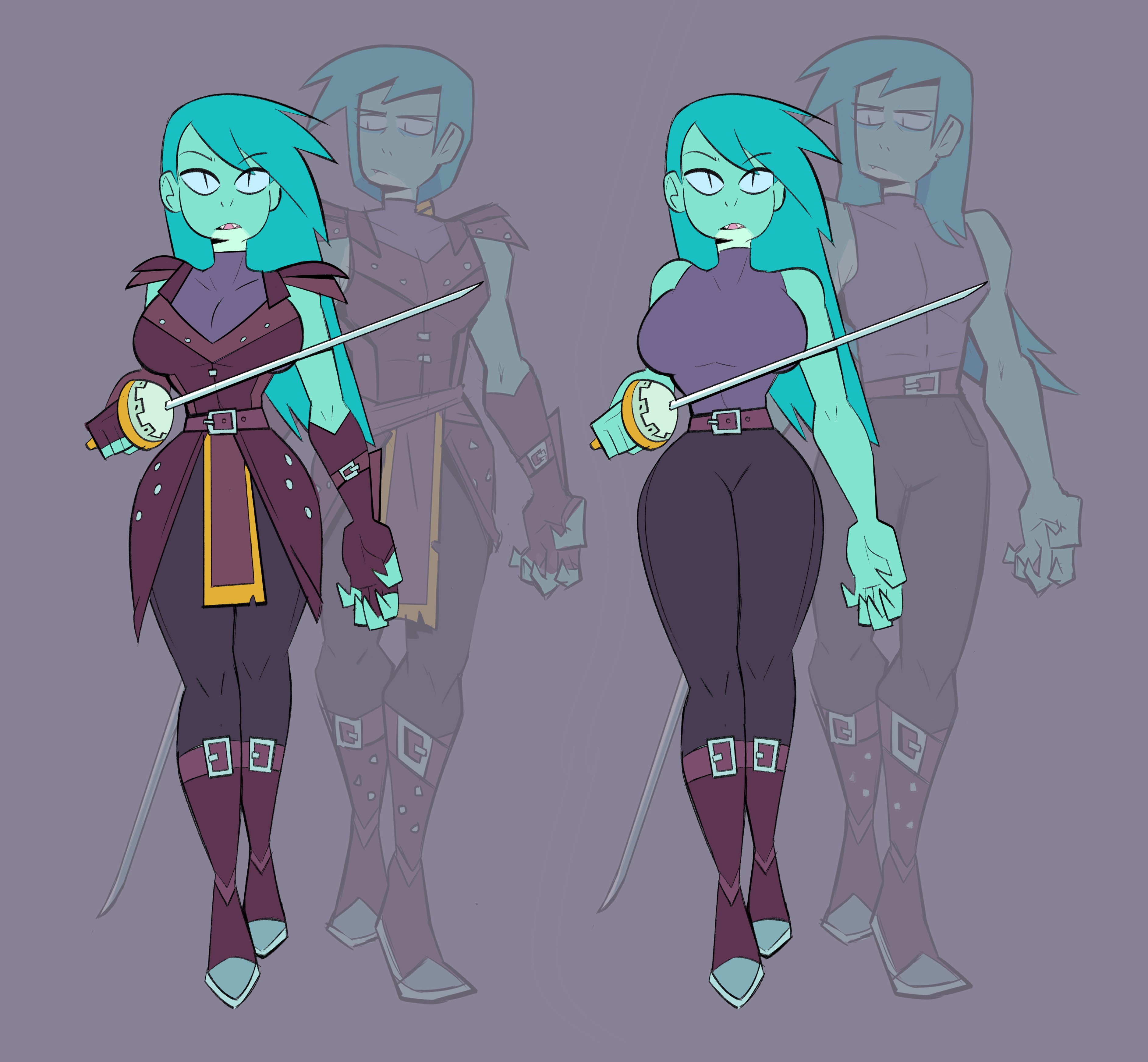 The Big ImageBoard (TBIB) - absurd res alternate form animal humanoid armor belt big breasts ...