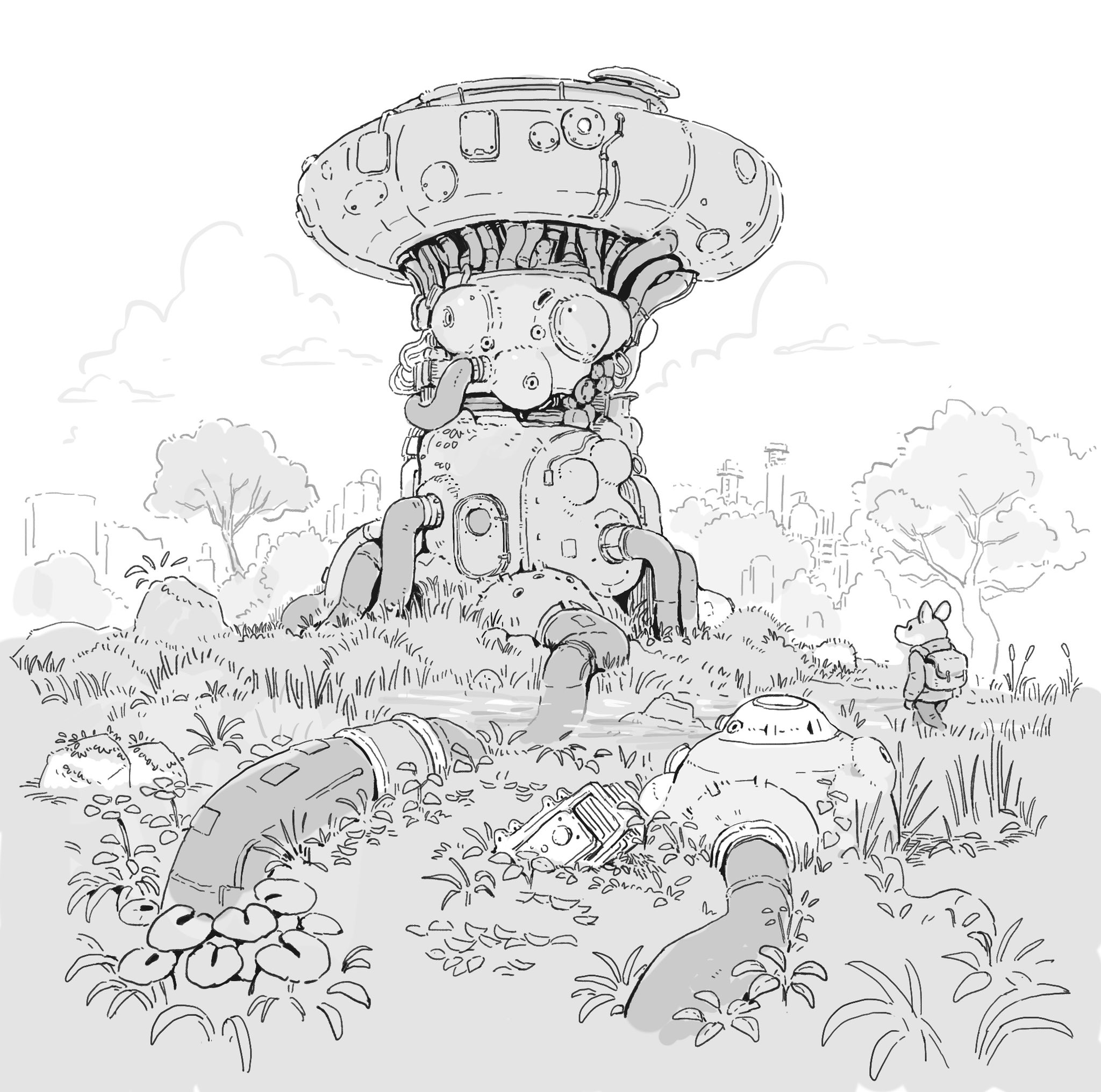 The Big Imageboard Tbib 2020 Amazing Background Anthro Backpack