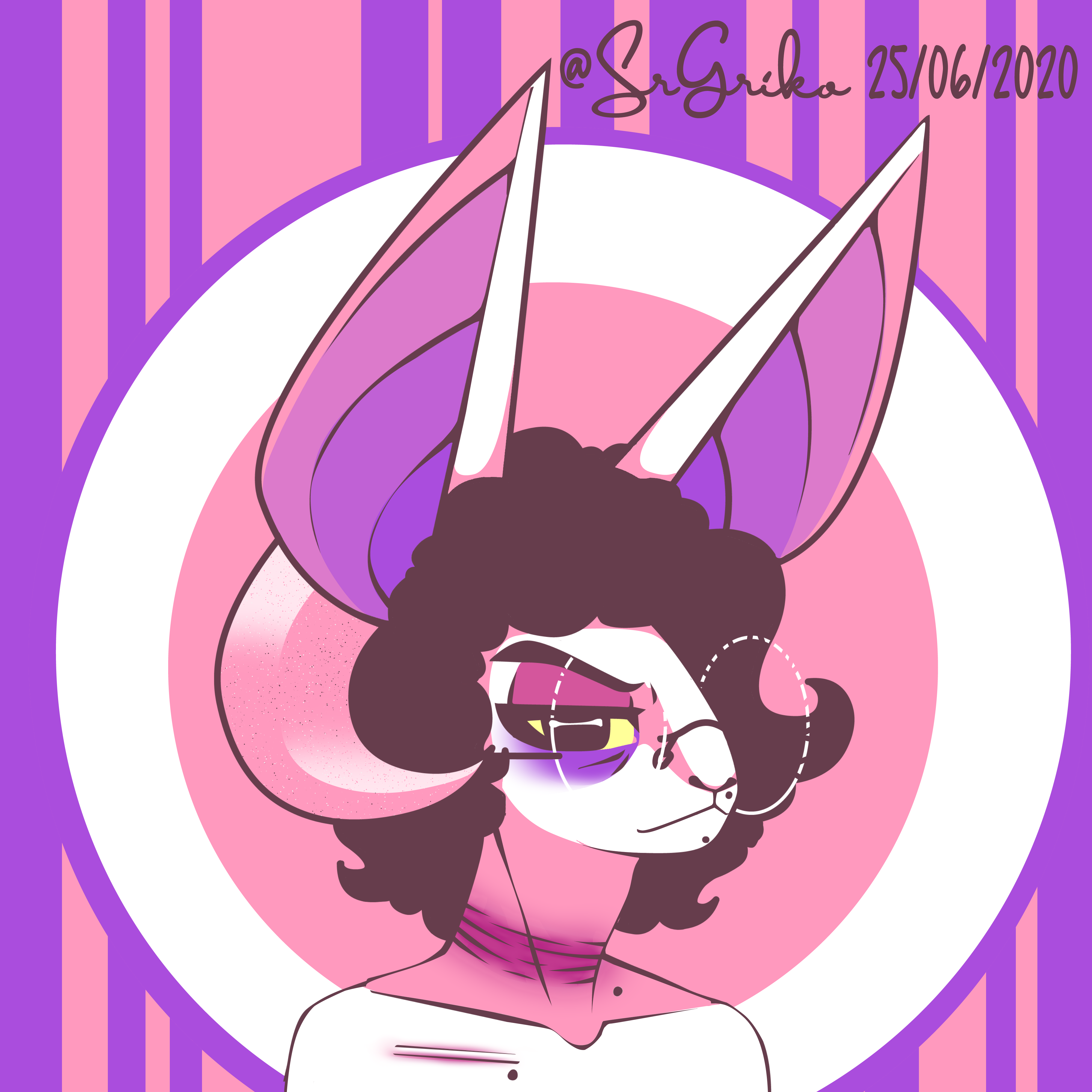 The Big ImageBoard (TBIB) - 1:1 absurd res anthro big ears black body black fur bovid caprine ...