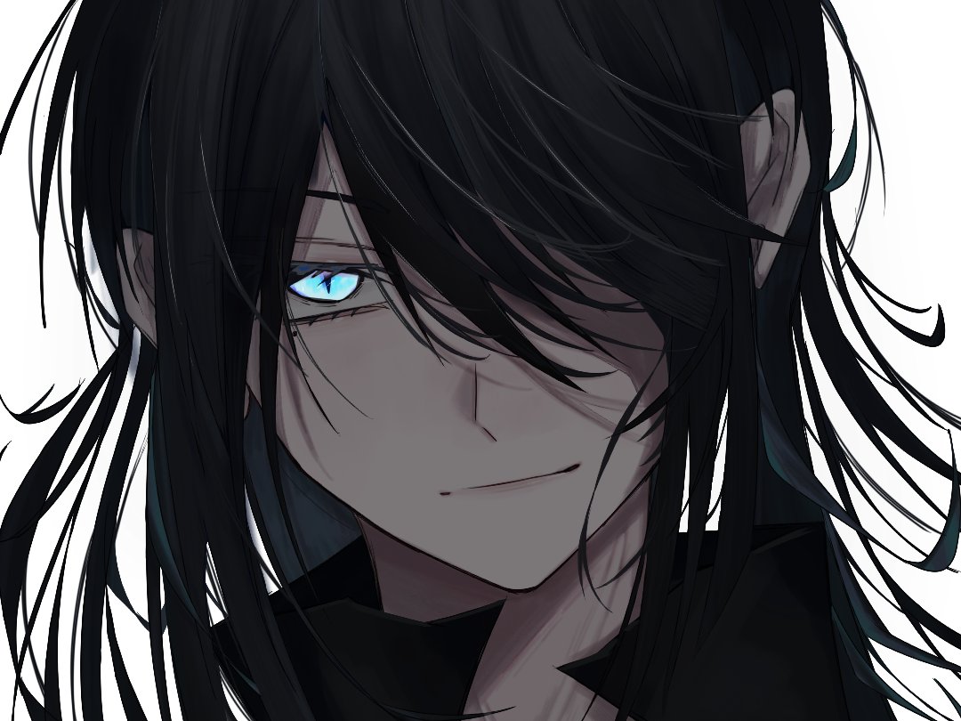 The Big ImageBoard (TBIB) - 1girl ado (utaite) black hair blue eyes carlos jpg chando (ado ...