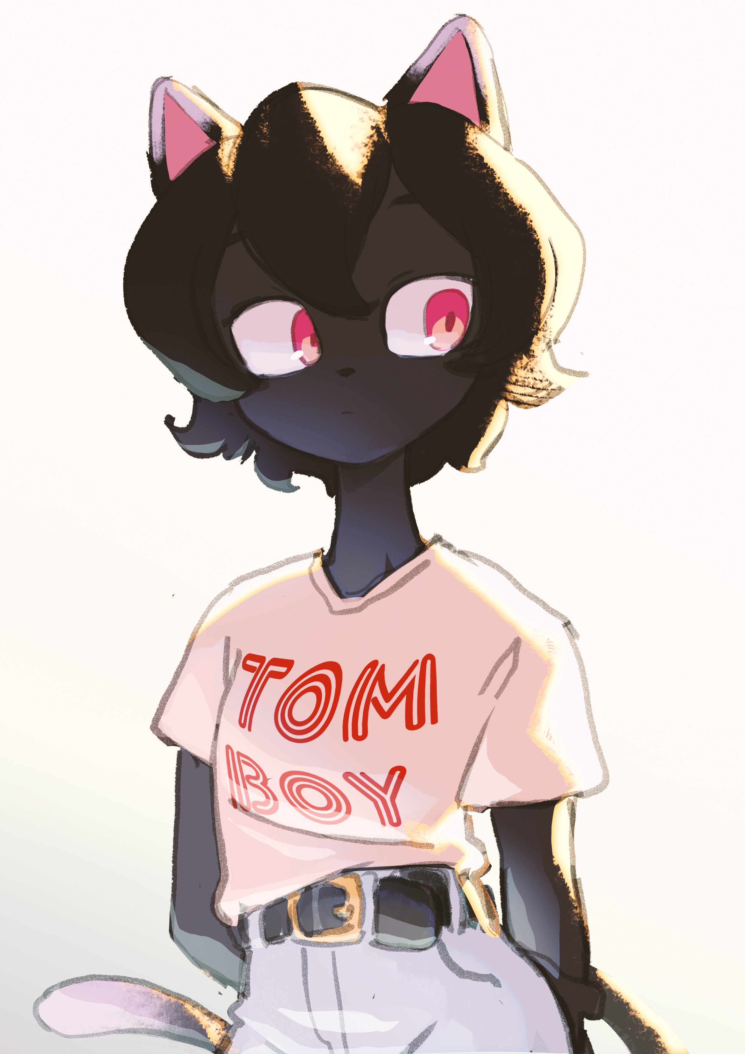 The Big ImageBoard (TBIB) - absurd res anthro black body black cat (colo) black fur black hair ...