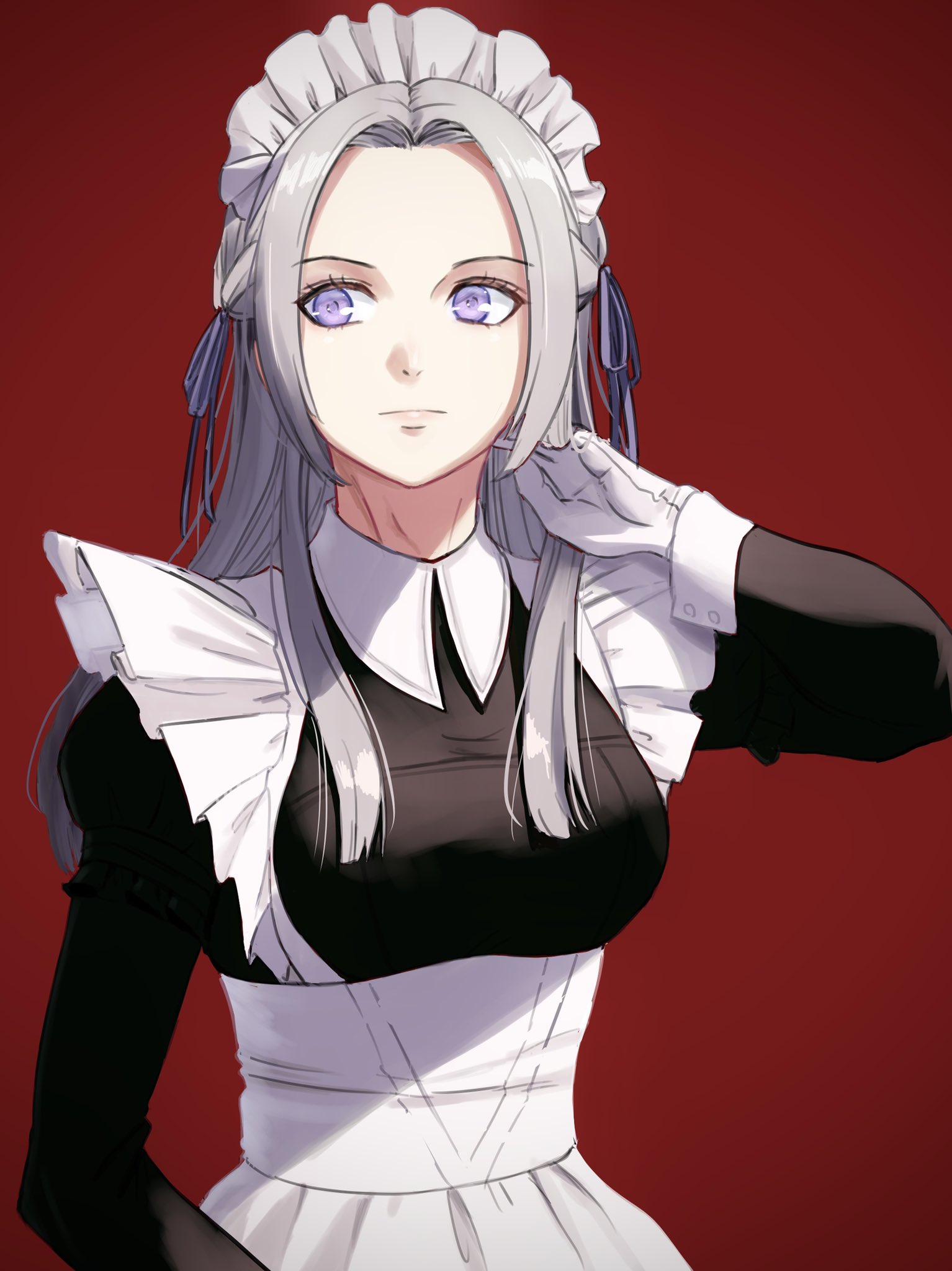 The Big ImageBoard (TBIB) - 1girl closed mouth edelgard von hresvelg ...