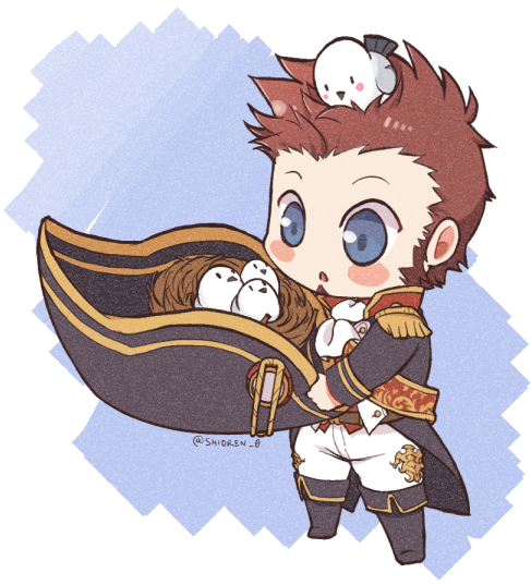 The Big ImageBoard (TBIB) - 1boy animal on head ascot belt bird bird ...