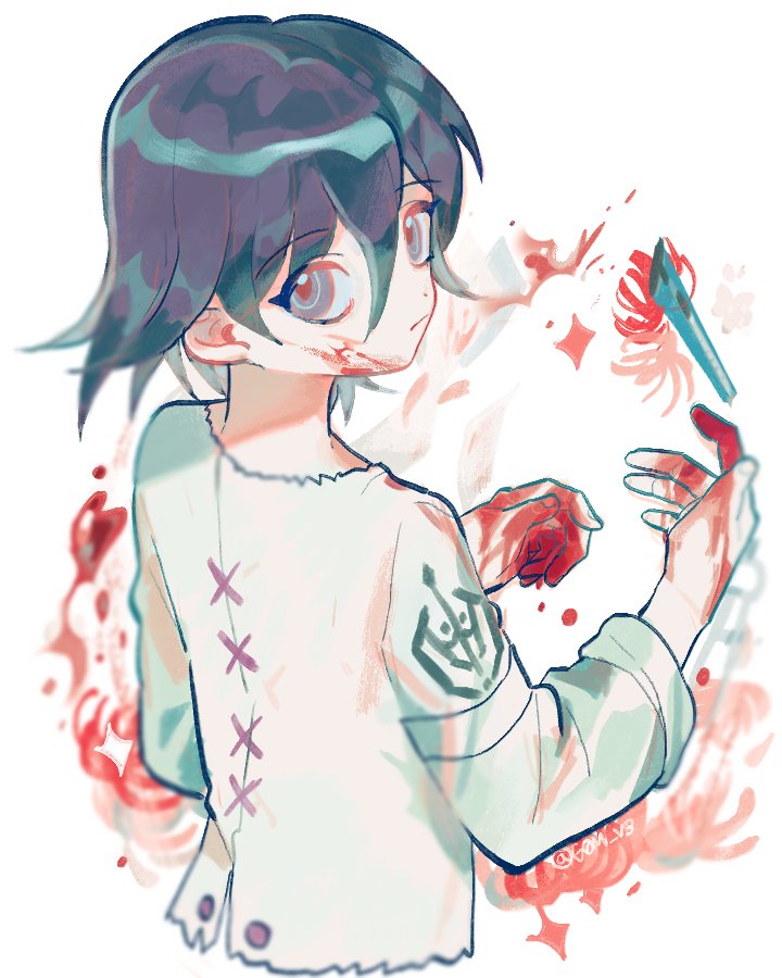 The Big ImageBoard (TBIB) - 1boy bad source blood blood on face blood on hands boxcutter closed ...