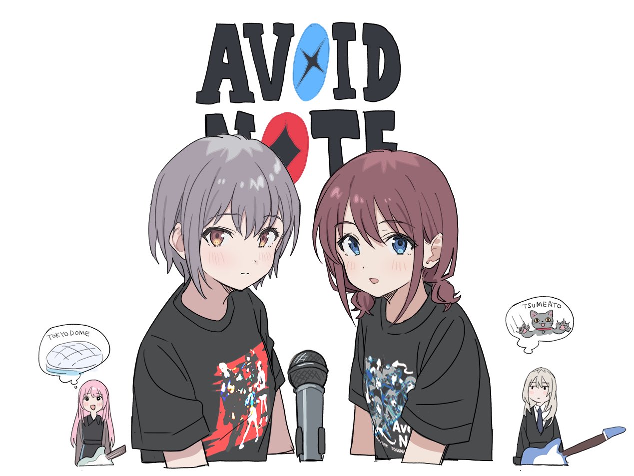 The Big ImageBoard (TBIB) - 4girls bang dream! bang dream! it's mygo!!!!! black dress black ...