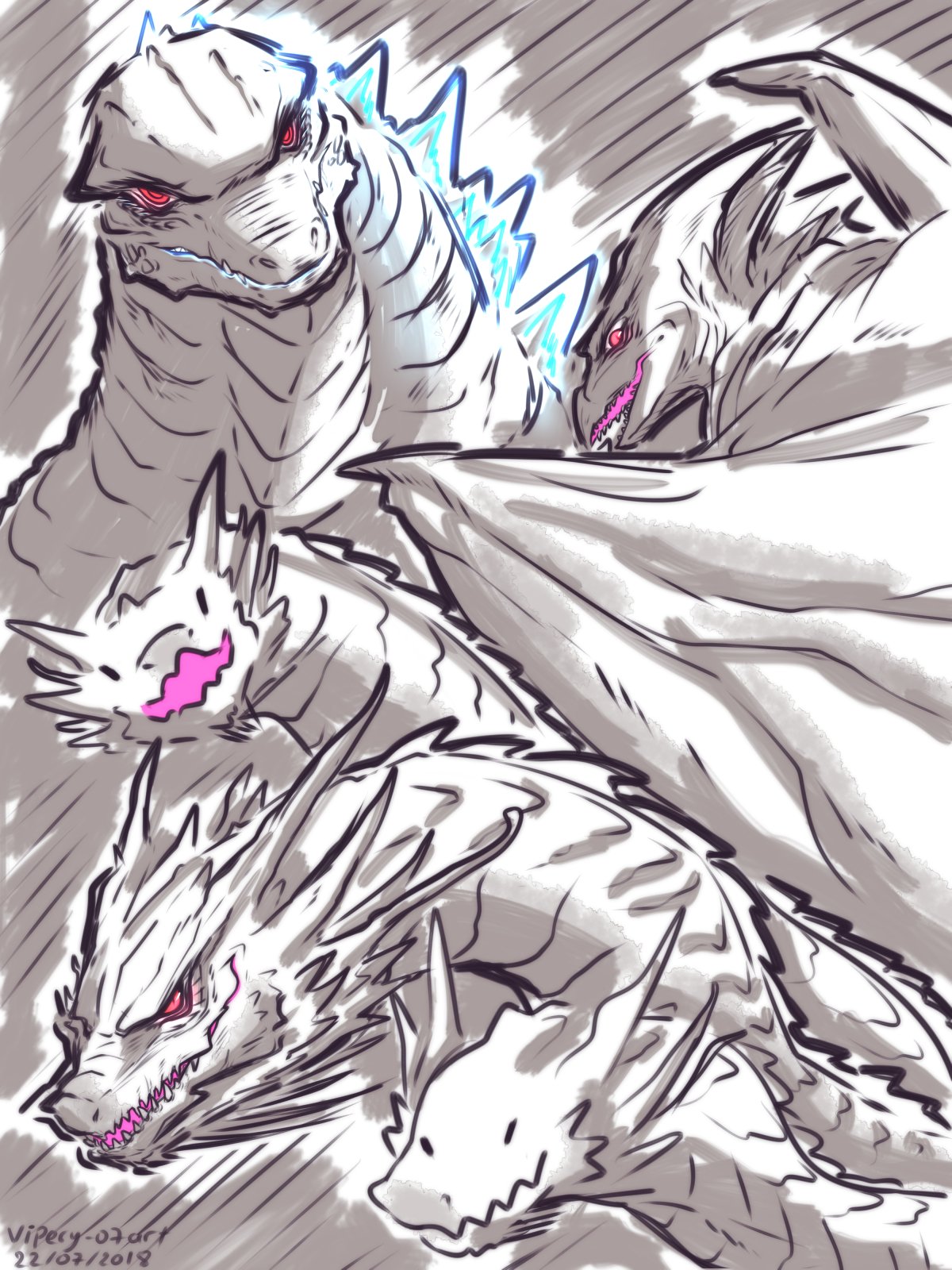 The Big ImageBoard (TBIB) - 2018 3:4 3 heads beak european mythology ...