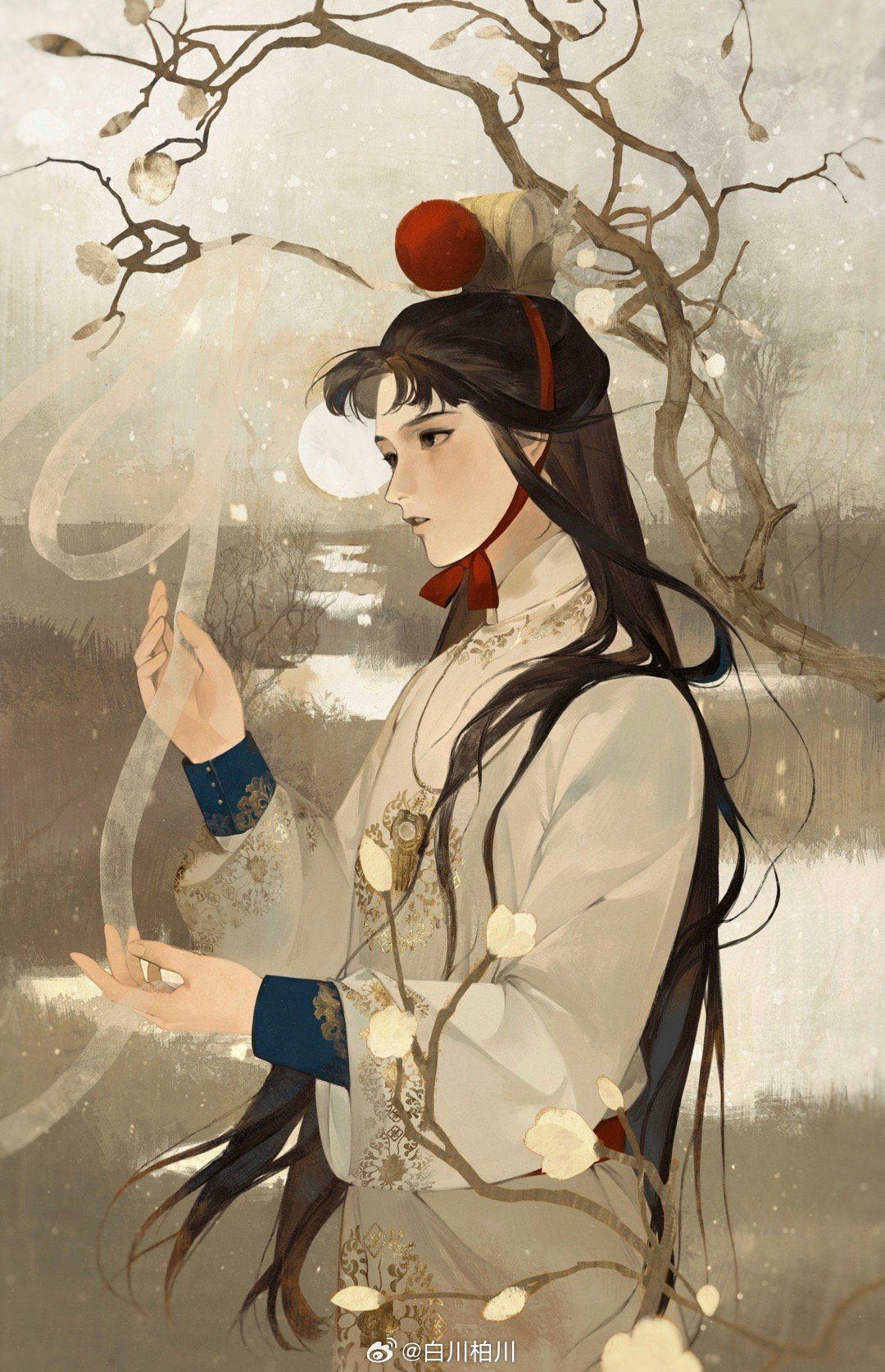 The Big ImageBoard (TBIB) - 1girl black eyes black hair chinese clothes hanfu highres ...