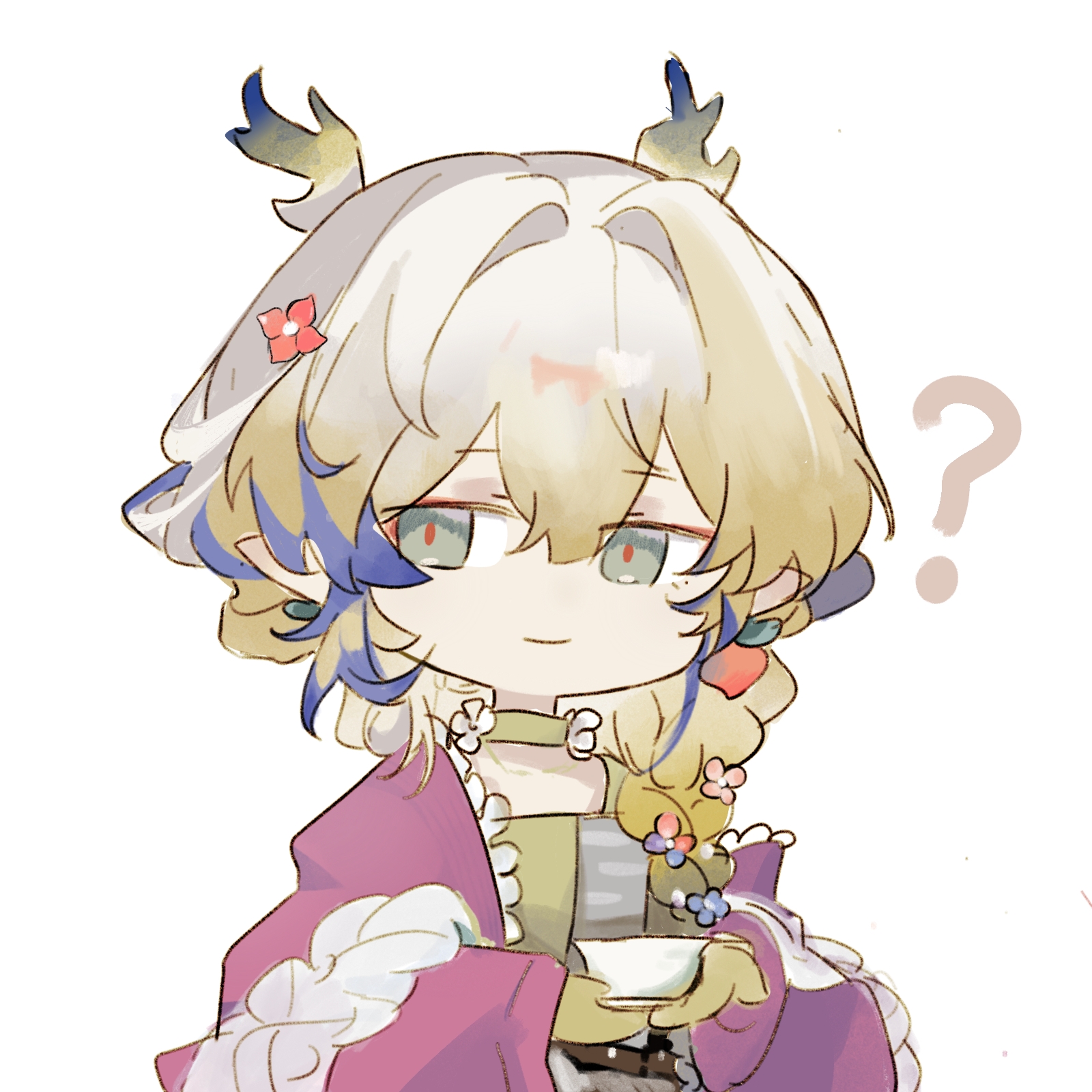 The Big ImageBoard (TBIB) - 1girl ? arknights bingbao blonde hair chibi chibi only chinese ...