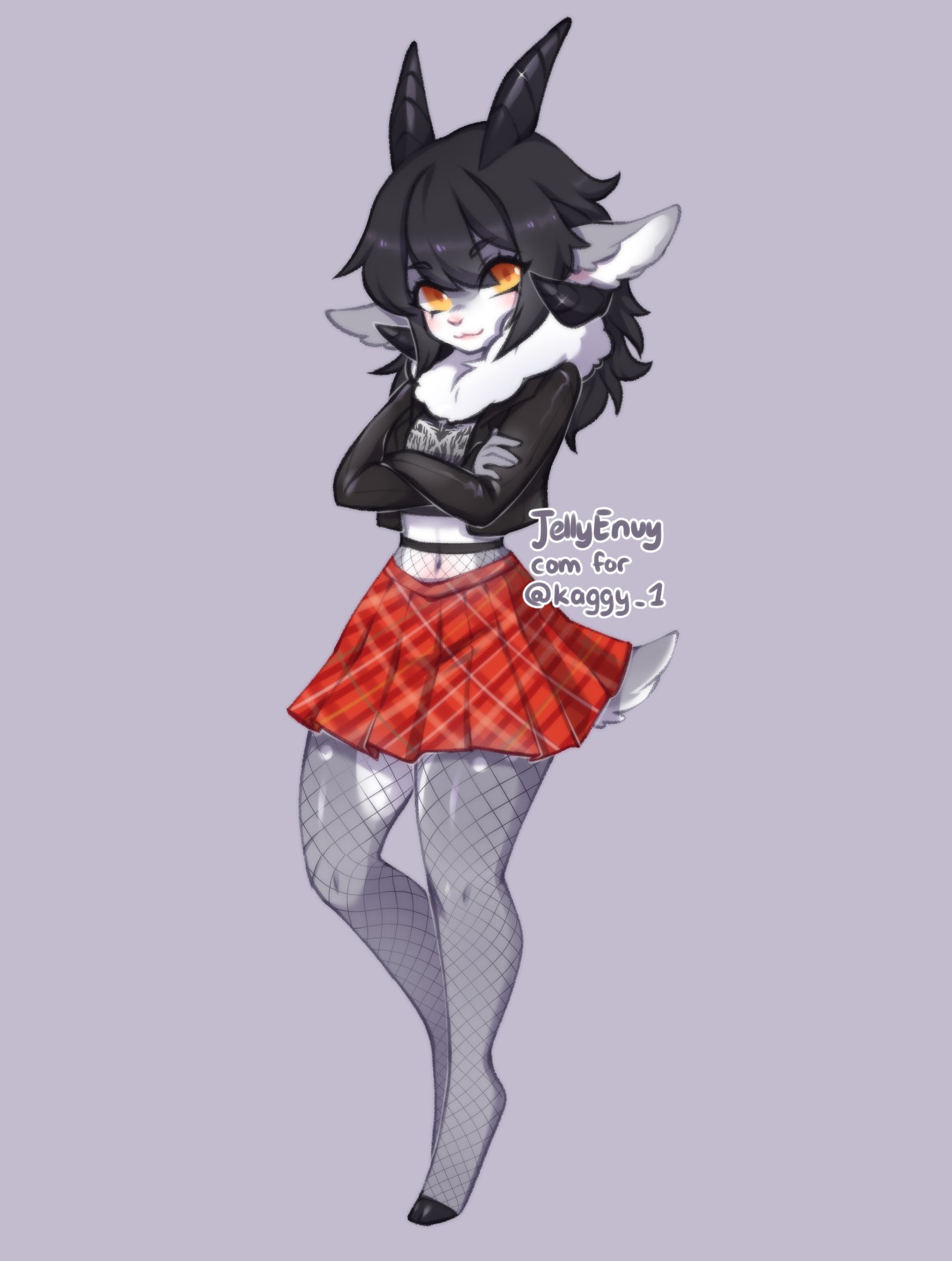 The Big ImageBoard (TBIB) - 2020 4 horns anthro black hair bottomwear bovid bovid horn caprine ...