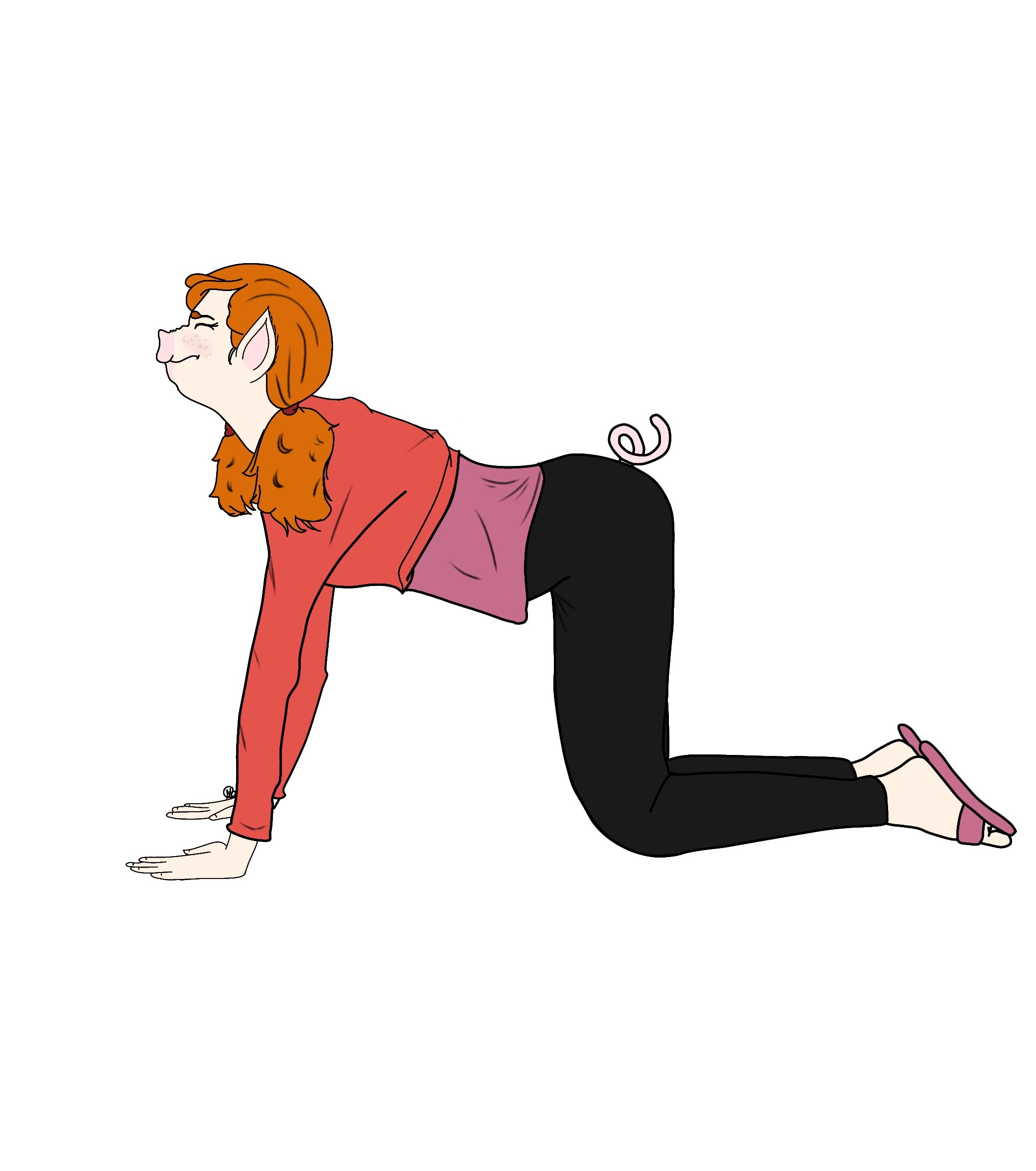 The Big ImageBoard (TBIB) - animal humanoid domestic pig female hi res ...