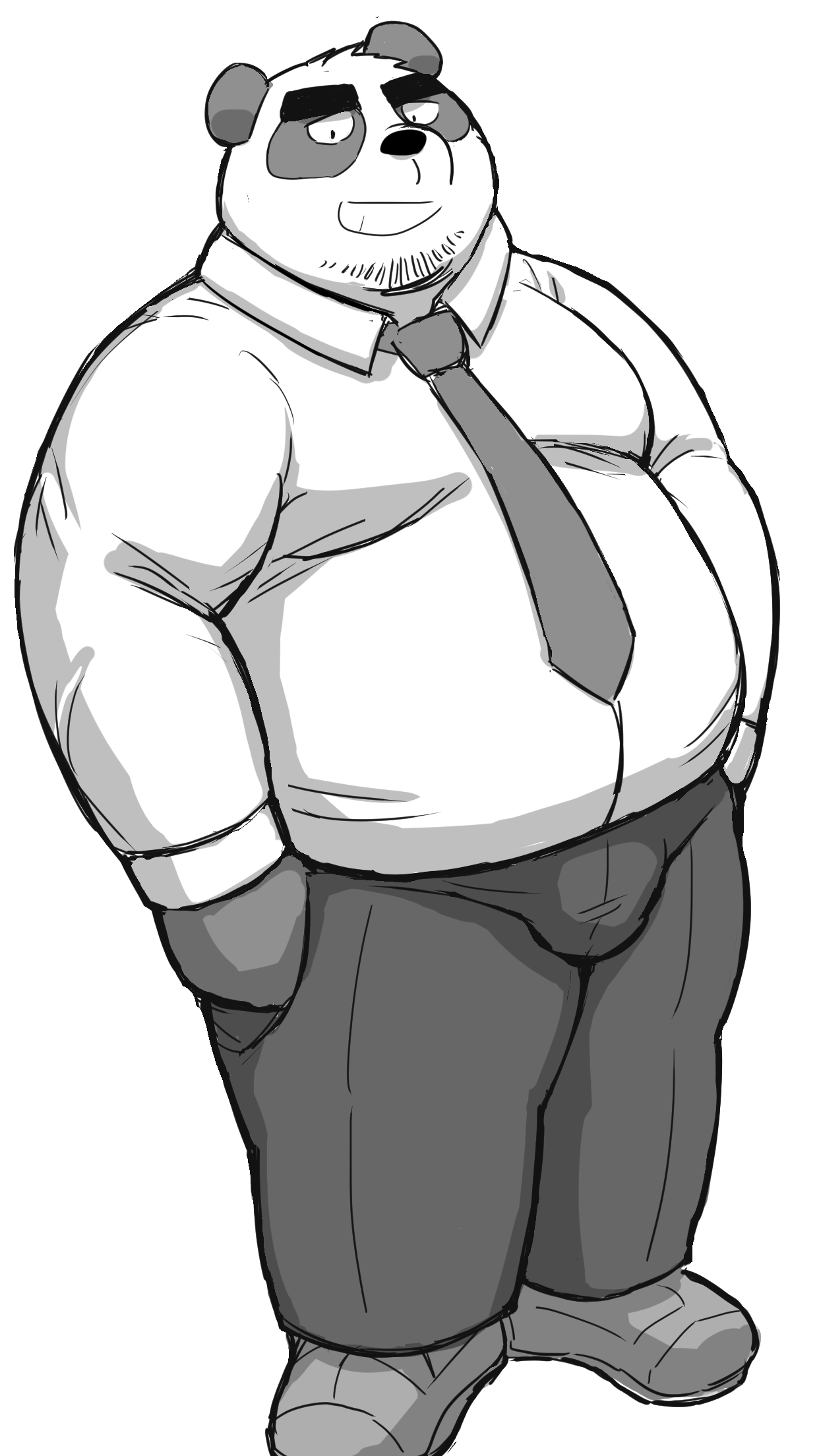 The Big Imageboard Tbib 2020 9 16 Anthro Belly Black Body Black Fur