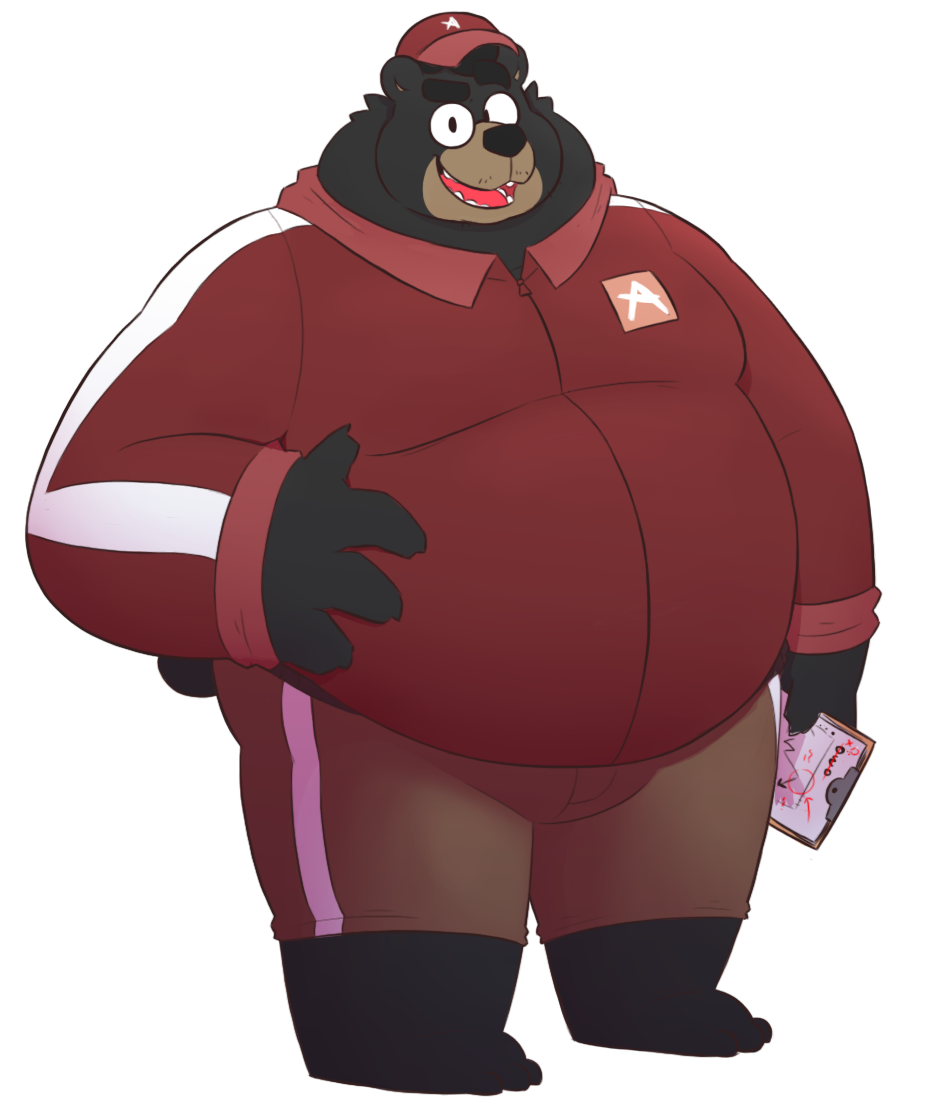 The Big Imageboard Tbib 2020 Anthro Bear Belly Black Body Black Fur