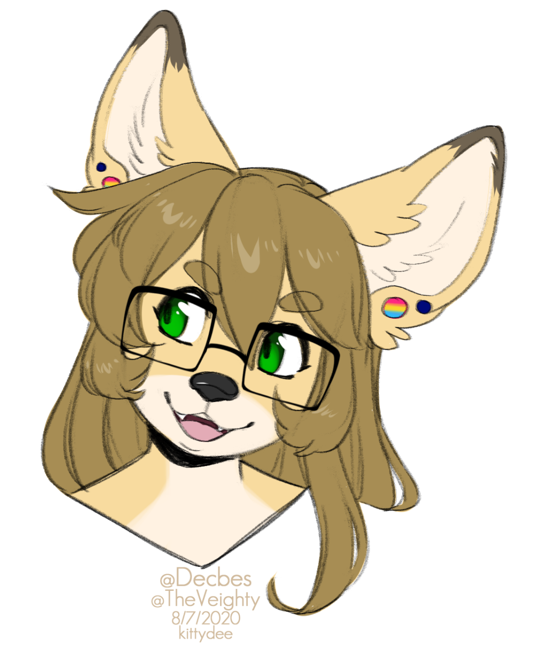 The Big ImageBoard (TBIB) - 2020 anthro brown hair canid canine digital media (artwork) ear ...