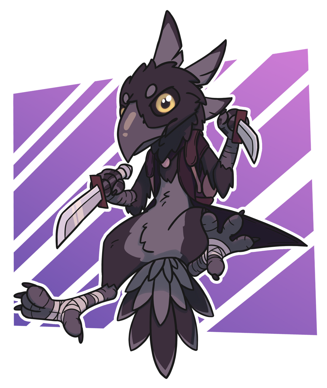 The Big ImageBoard (TBIB) - 4 fingers 4 toes alpha channel ambiguous gender anisodactyl ankle ...