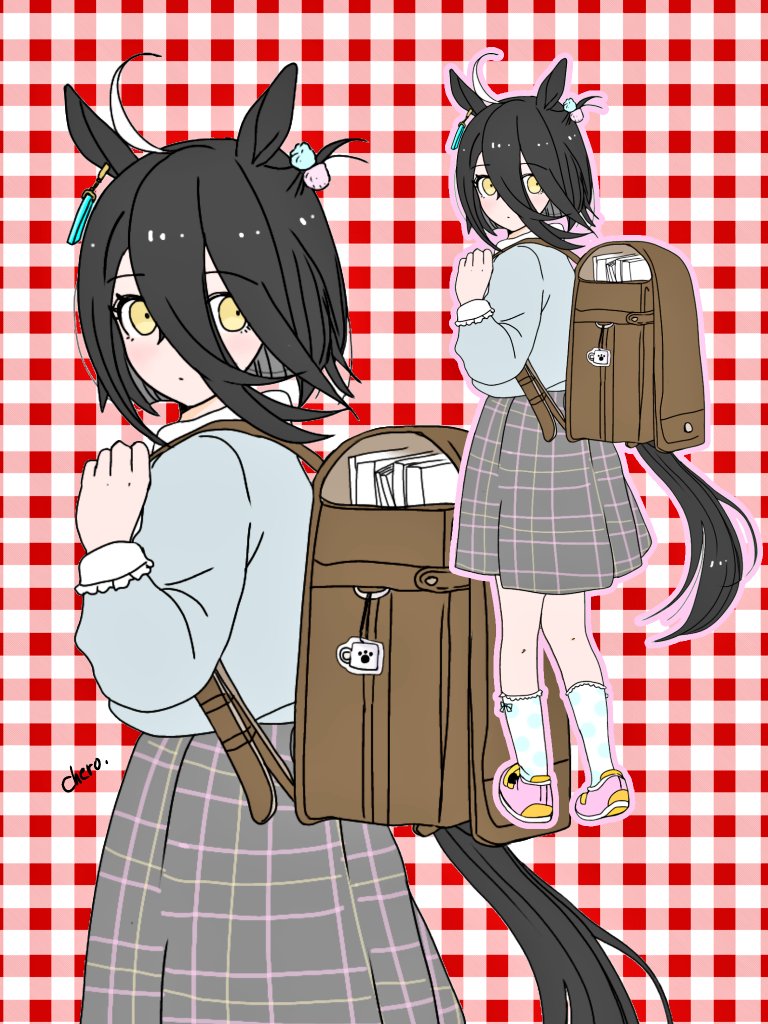 The Big ImageBoard (TBIB) - 1girl aged down ahoge alternate costume alternate hair length ...