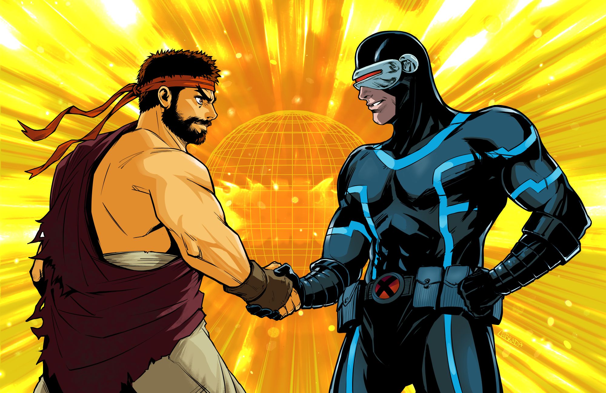 The Big ImageBoard (TBIB) - 2boys artist request boxing gloves capcom ...