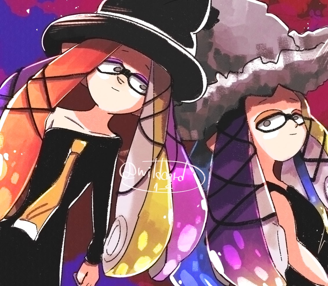 The Big ImageBoard (TBIB) - black dress black hat blonde hair blue hair domino mask dress ...