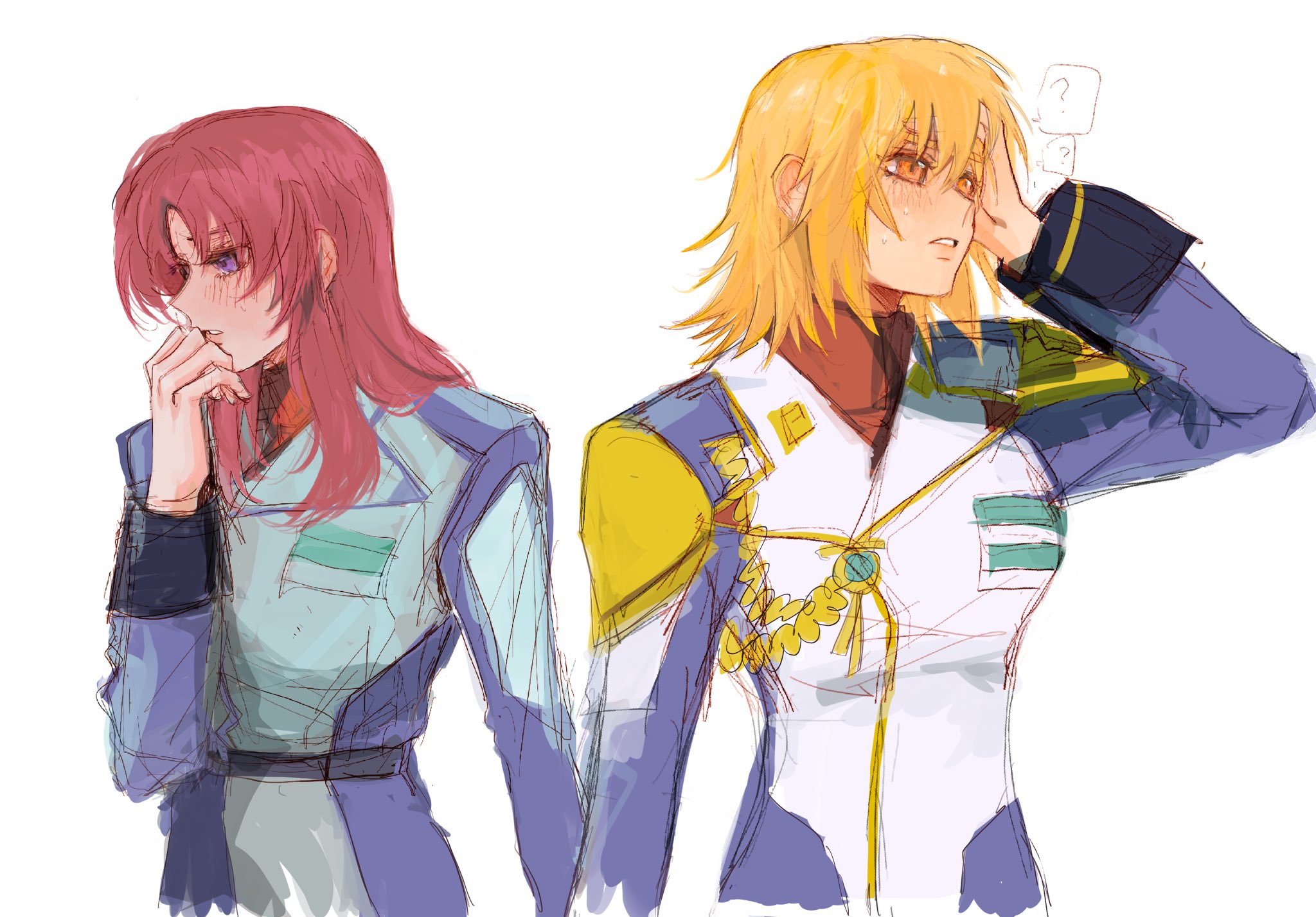 The Big ImageBoard (TBIB) - 2girls ? blonde hair blush cagalli yula ...