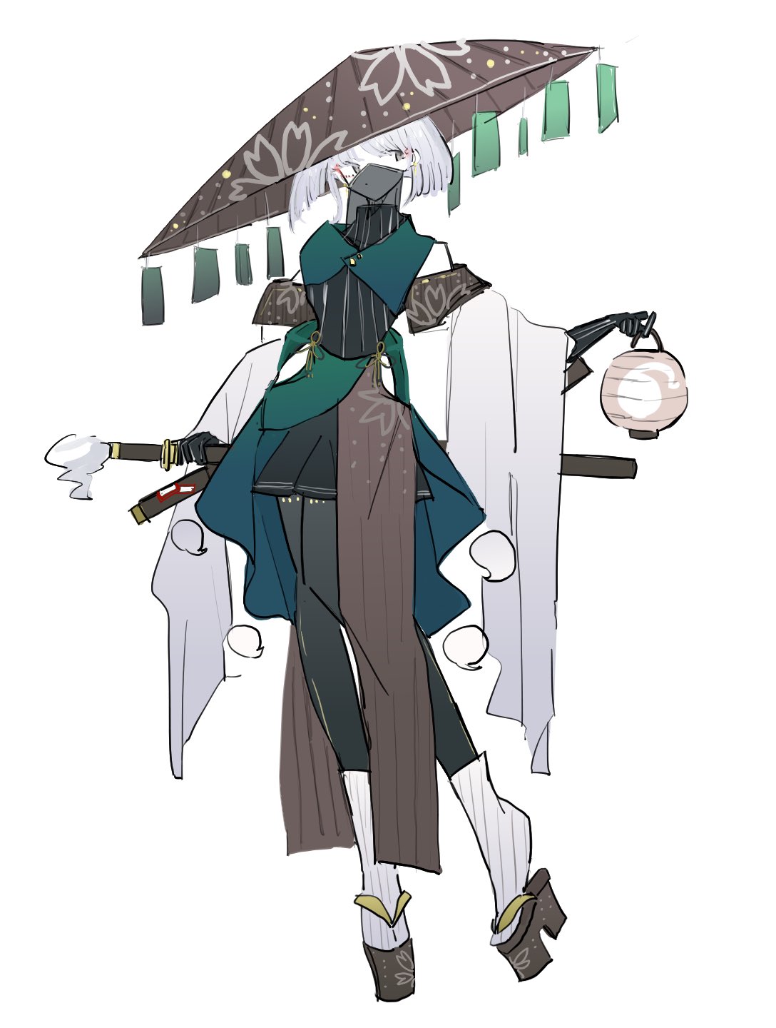 The Big ImageBoard (TBIB) - 1girl ajirogasa alternate costume bare ...