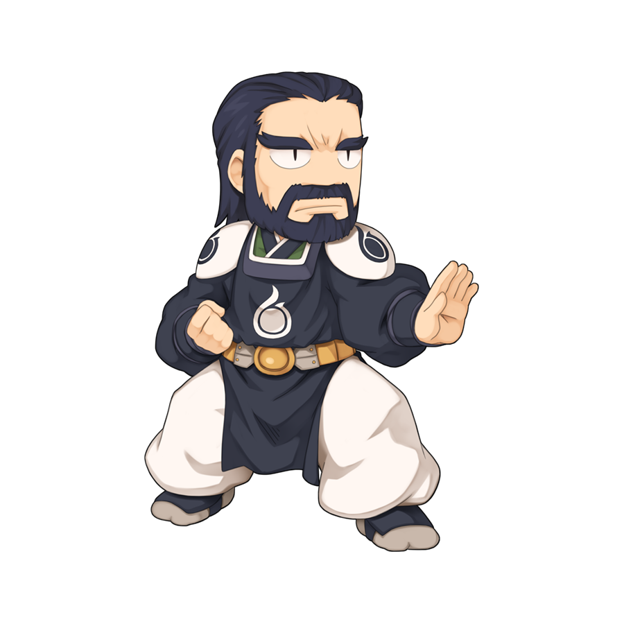 The Big ImageBoard (TBIB) - 1boy beard black hair black jacket chibi ...
