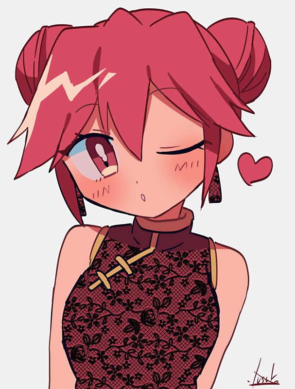 The Big ImageBoard (TBIB) - 1girl ;o alternate costume alternate ...