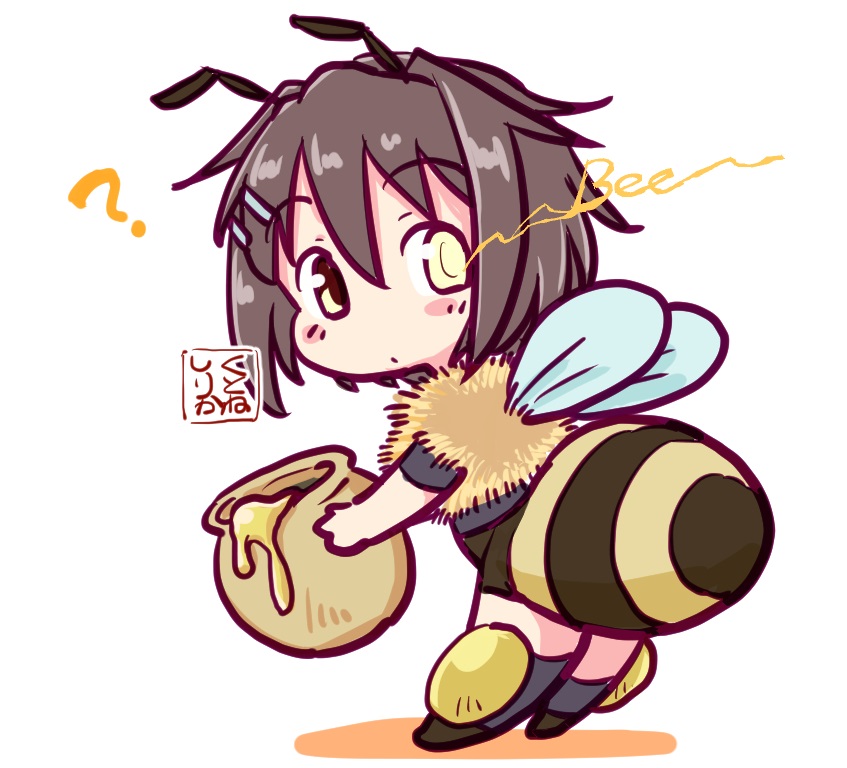 The Big ImageBoard (TBIB) - 1girl ? arthropod girl artist logo bee ...