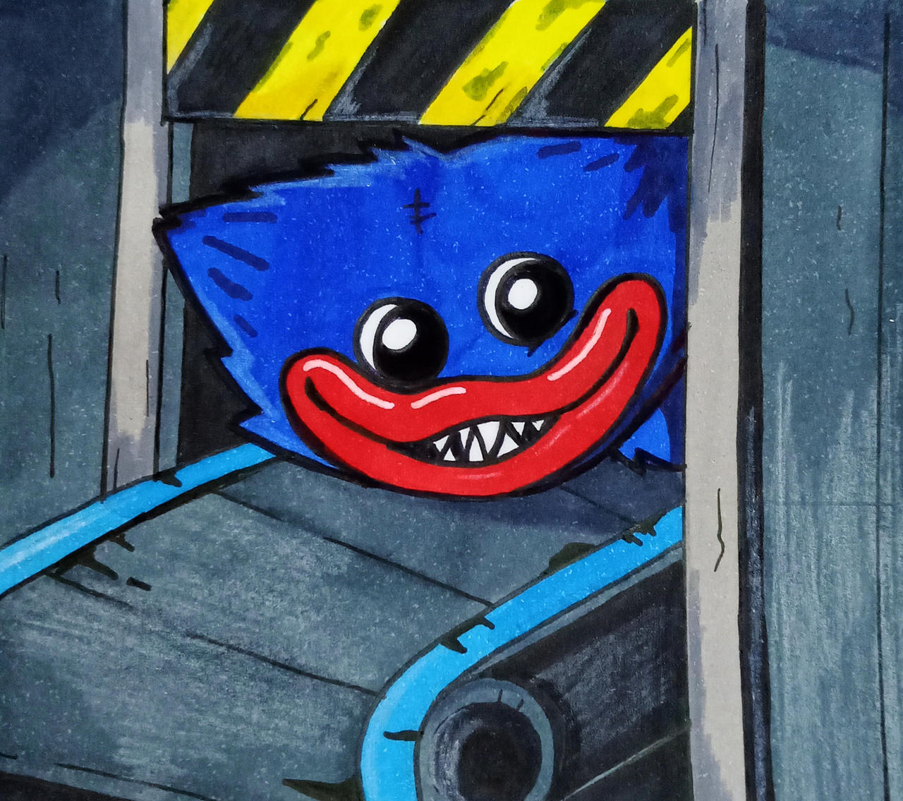 The Big ImageBoard (TBIB) - blue body blue fur conveyor belt detailed ...