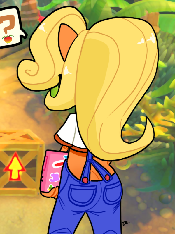 The Big ImageBoard (TBIB) - 3:4 ? activision anthro bandicoot big butt blonde hair box butt butt ...