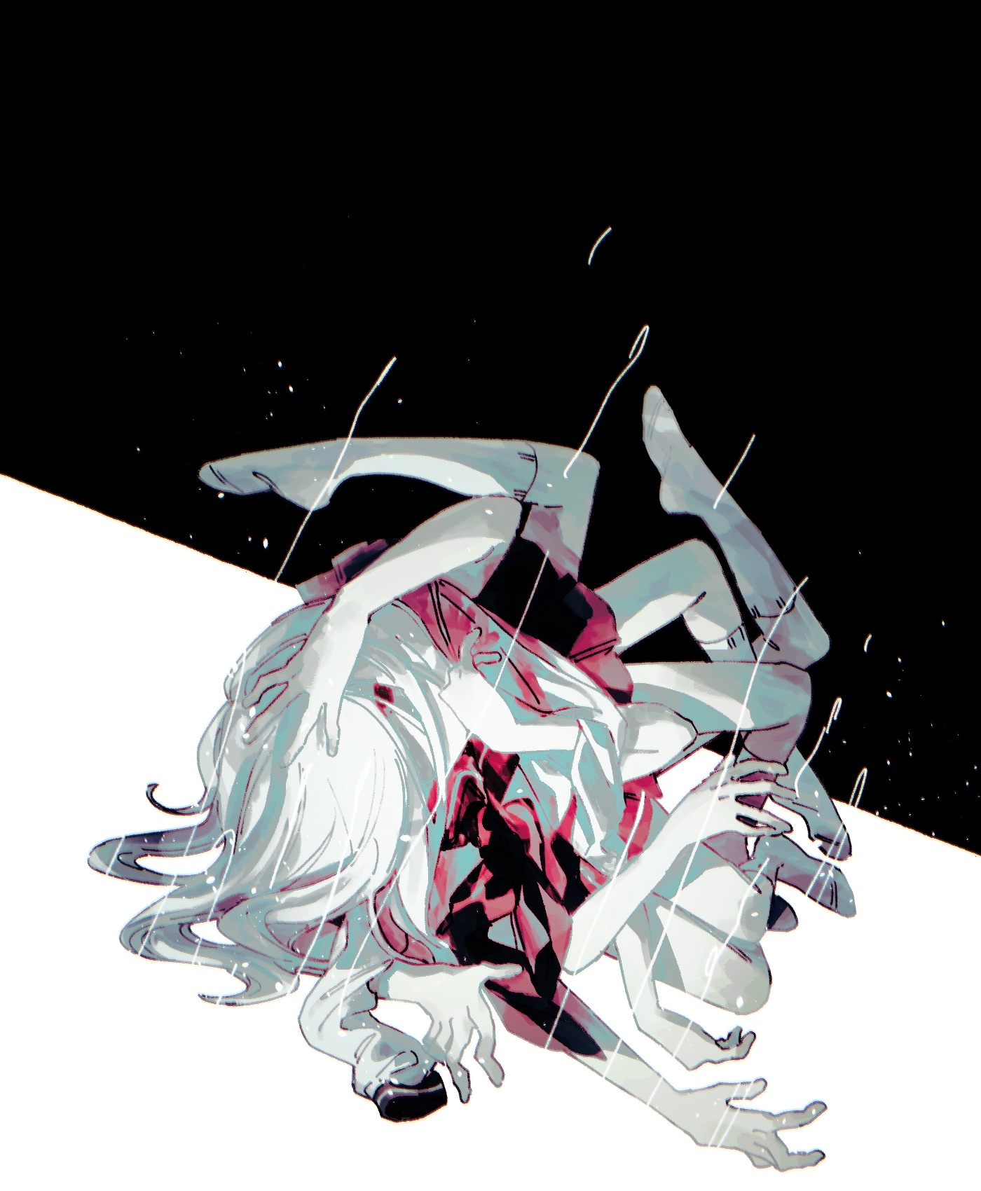 The Big ImageBoard (TBIB) - 1girl commentary dutch angle extra arms ...