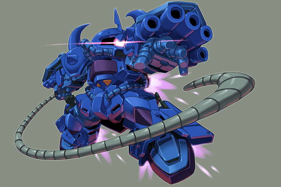 The Big ImageBoard (TBIB) - chibi flying glowing glowing eye gouf grey ...