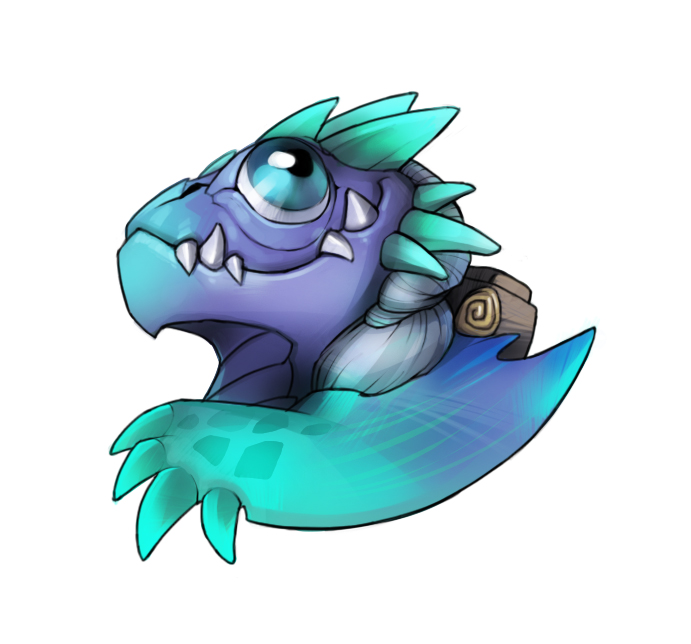 The Big ImageBoard (TBIB) - auroth the winter wyvern backpack blue eyes ...