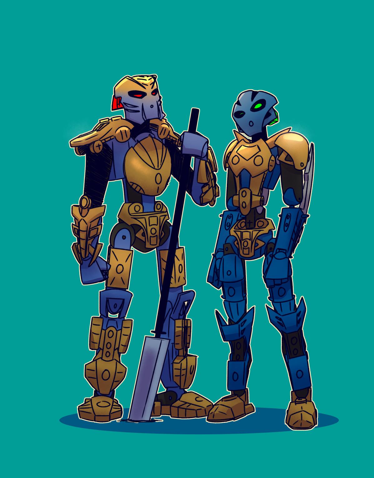 The Big ImageBoard (TBIB) - 4 fingers ambiguous gender armor bionicle ...