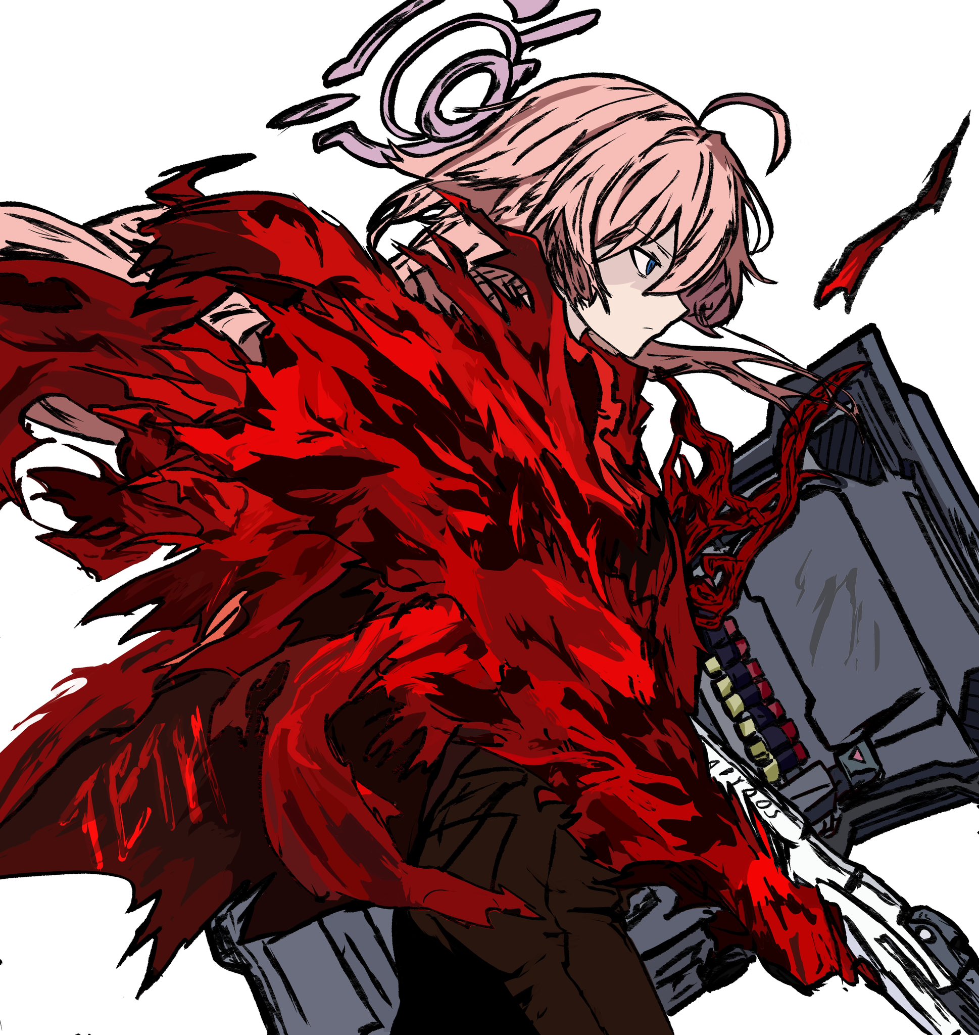 The Big ImageBoard (TBIB) - 1girl 218 (niiya) ahoge ballistic shield ...