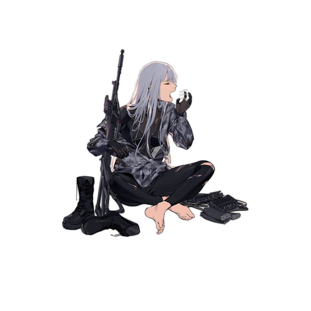 The Big ImageBoard (TBIB) - 1girl ak-12 ak-12 (girls frontline) alternate costume assault rifle ...