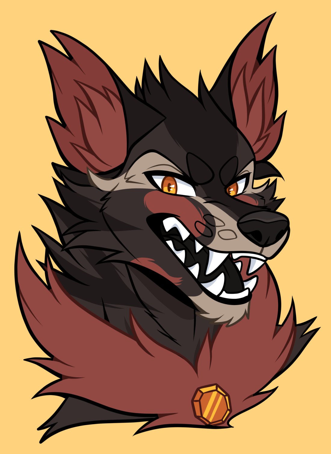 The Big ImageBoard (TBIB) - 2020 canid canine citrinelle digital media (artwork) headshot ...