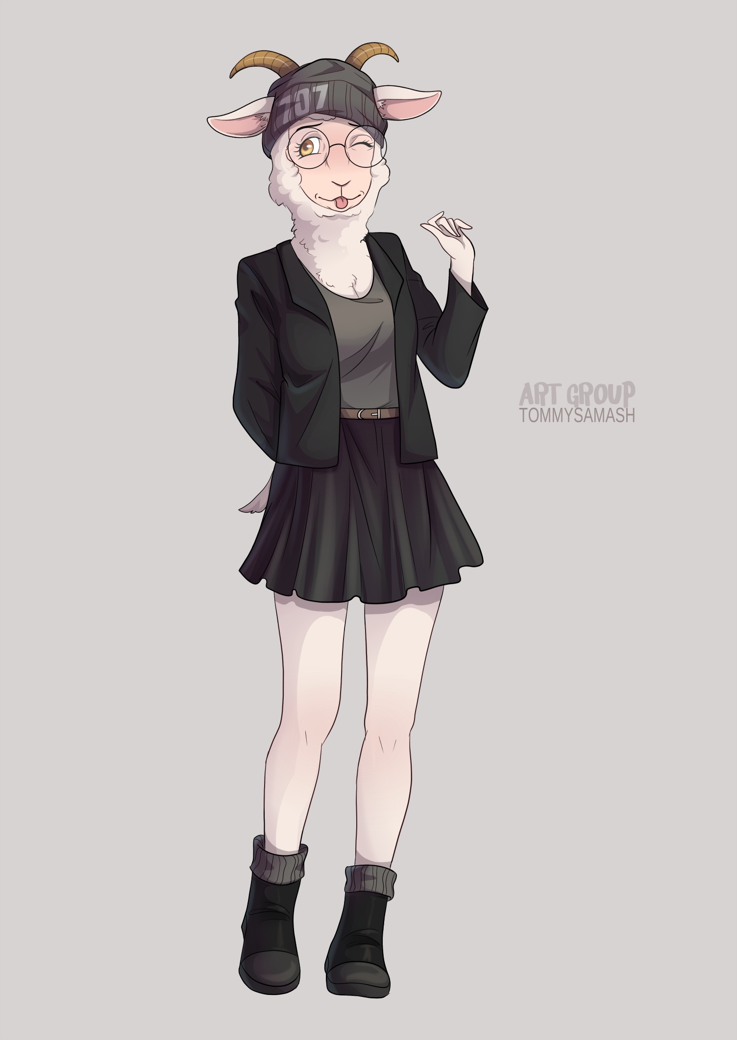 The Big ImageBoard (TBIB) - 2020 angora goat anthro beastars bottomwear bovid caprine clothed ...