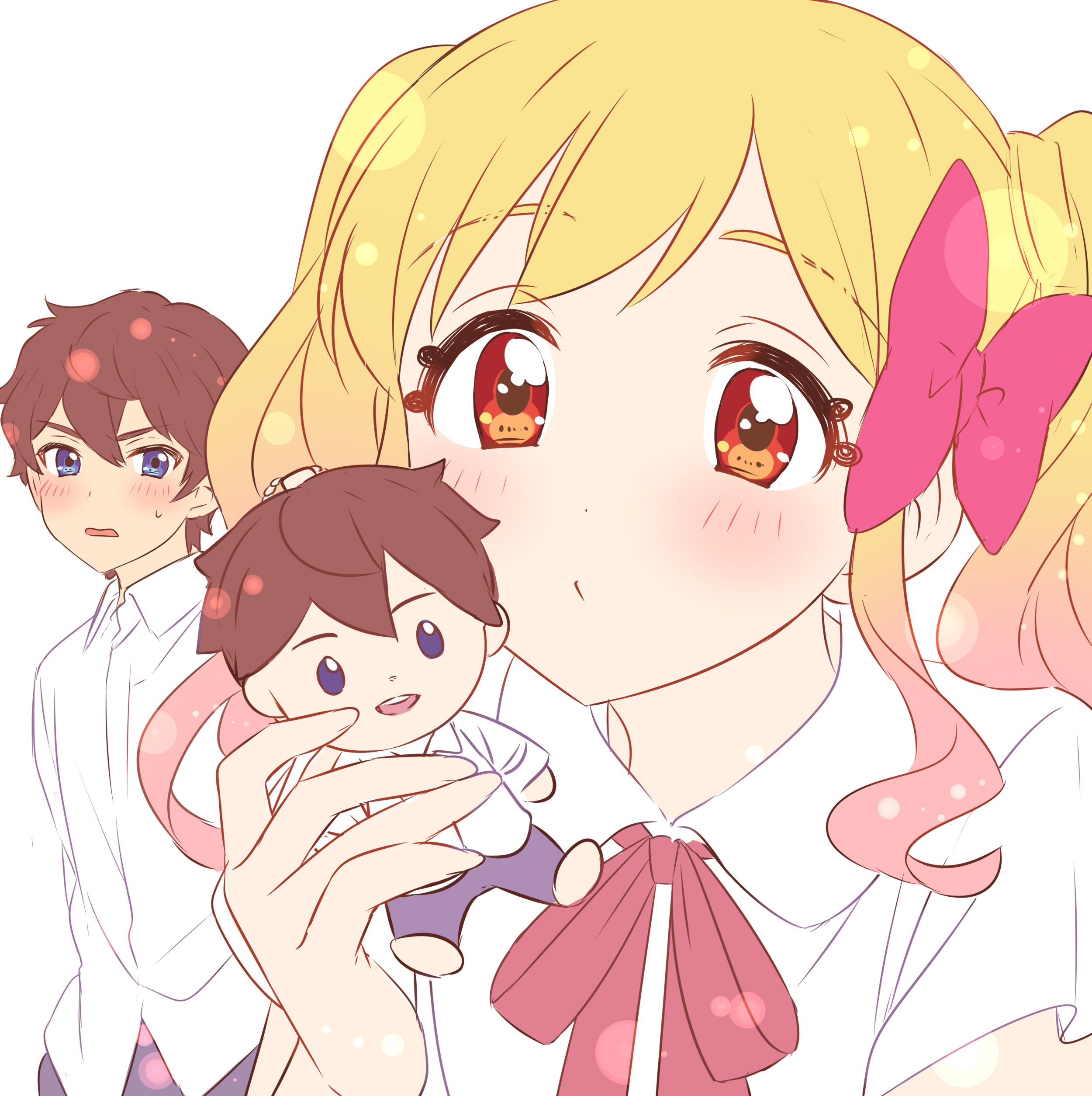 The Big ImageBoard (TBIB) - 1boy 1girl absurdres aikatsu! (series) aikatsu stars! bad id bad ...