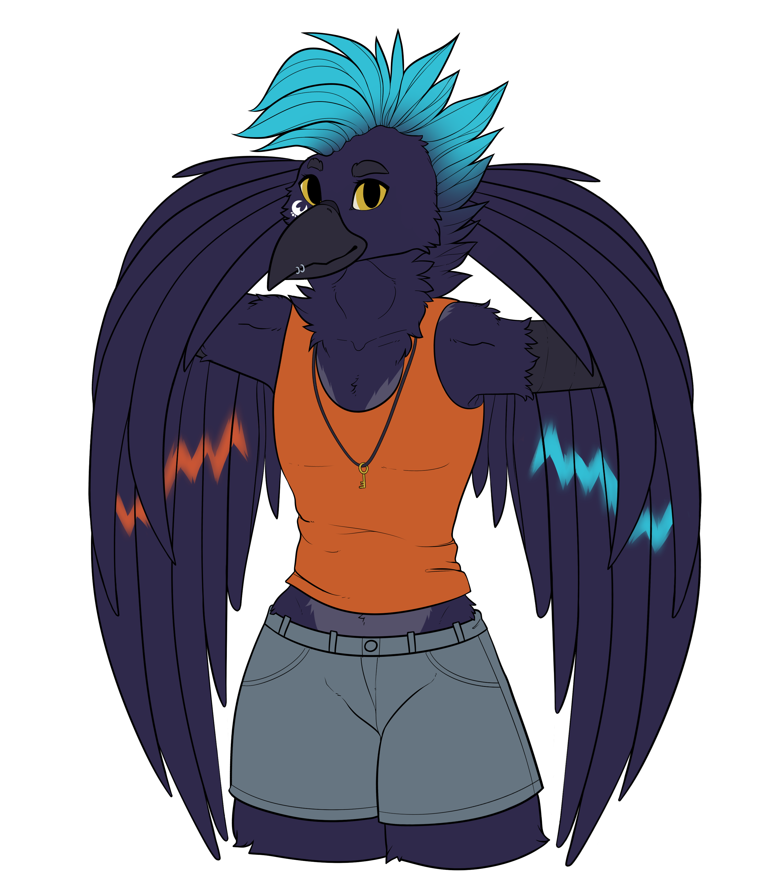 The Big ImageBoard (TBIB) - absurd res alpha channel avian bird corvid ...
