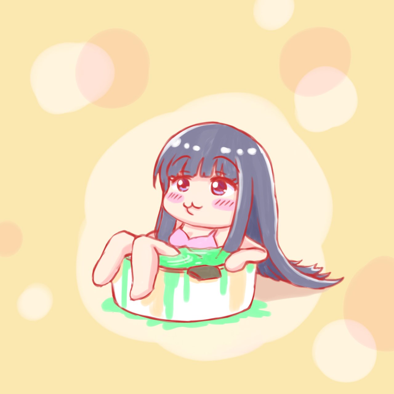 The Big ImageBoard (TBIB) - 1girl :3 bare arms bare legs bare shoulders barefoot bikini black ...